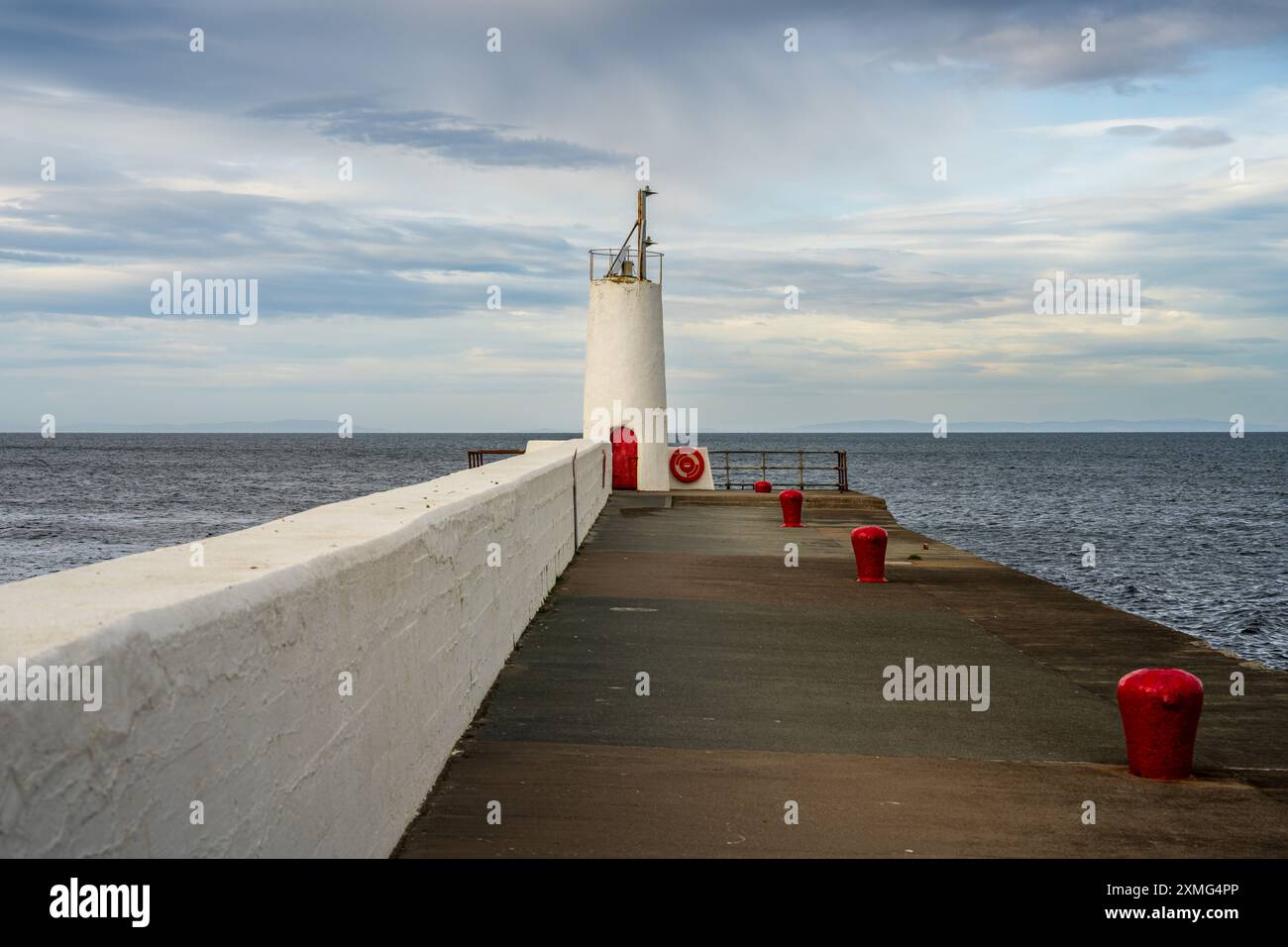 The Lighthouse in Girvan, South Ayrshire, Scotland, UK Stock Photo - Alamy