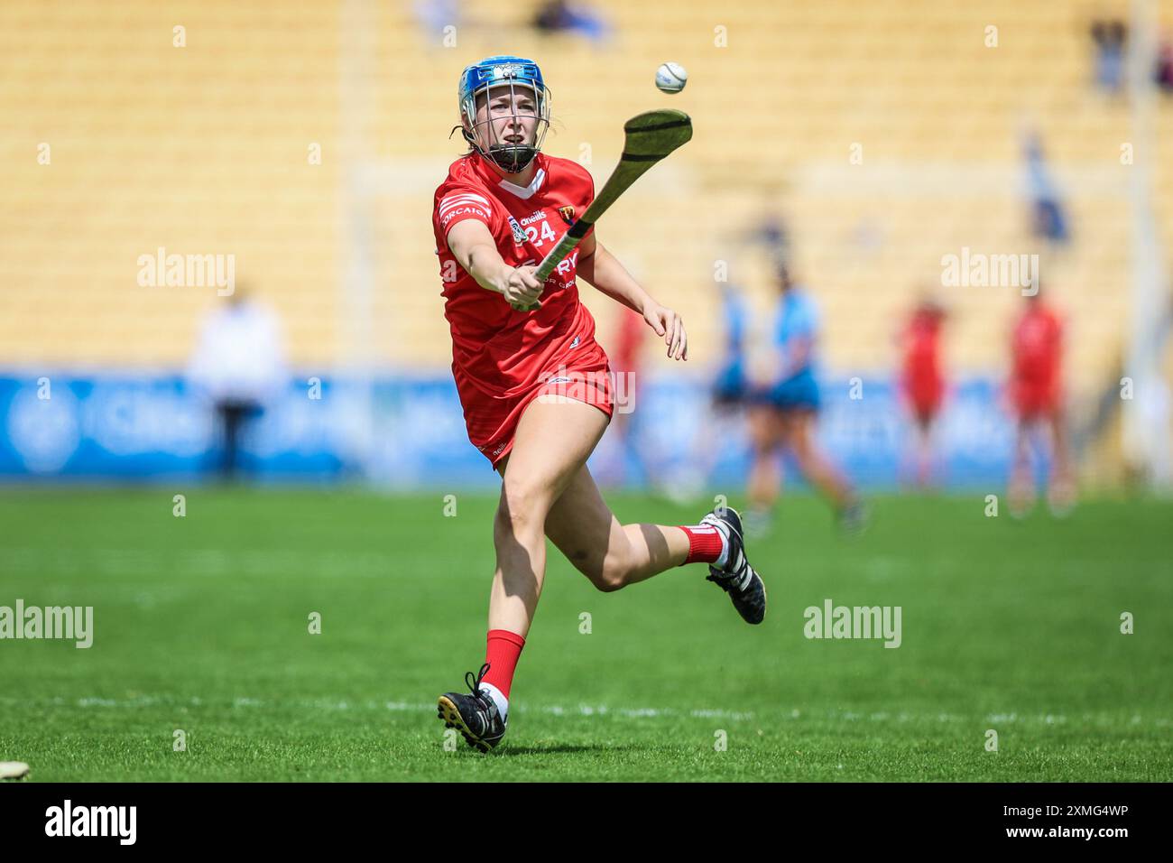 July 27th, 2024, Orlaith Mullins of Cork during the All Ireland Camogie ...