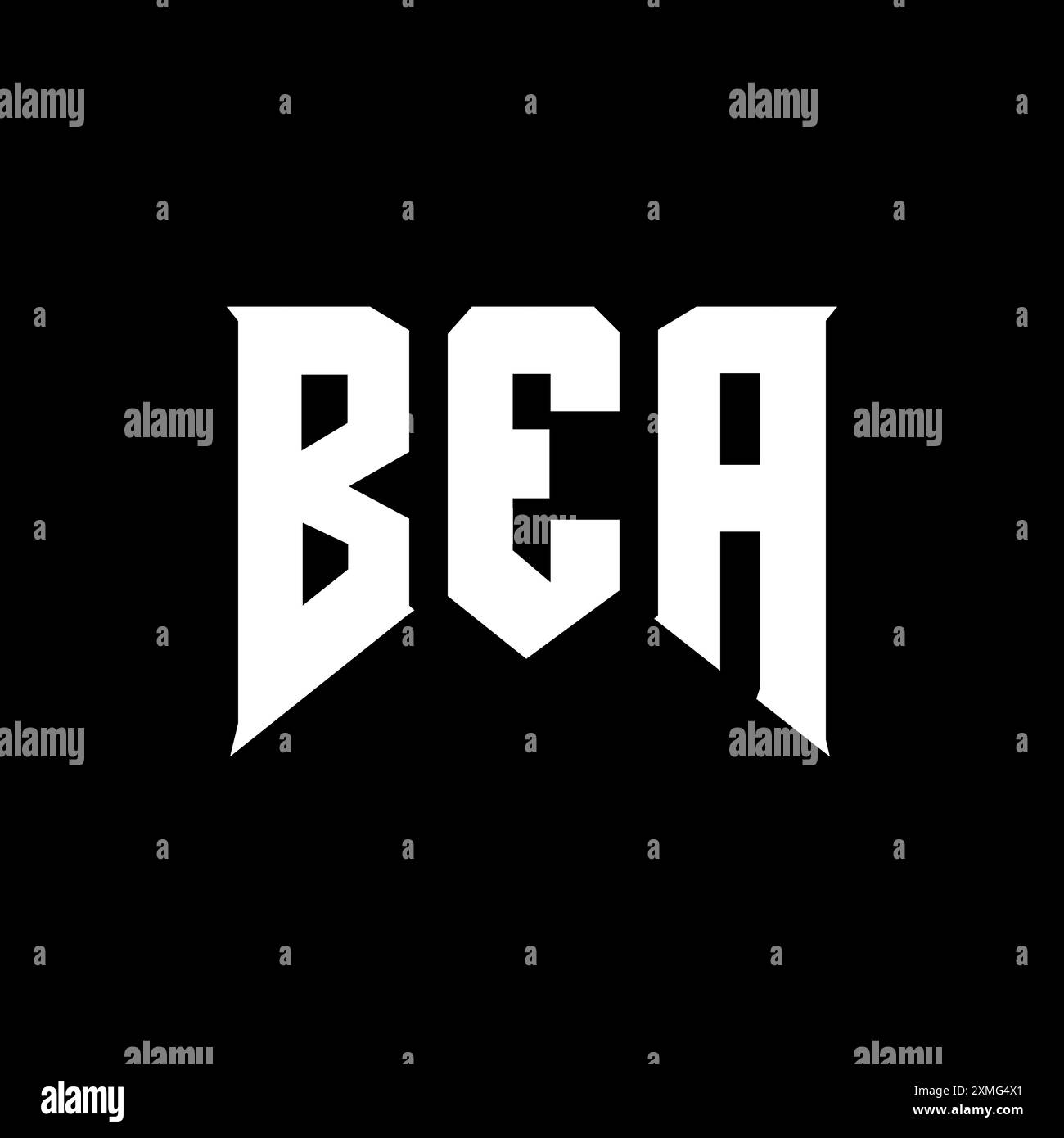 BEA letter logo design for technology company. BEA logo design black ...
