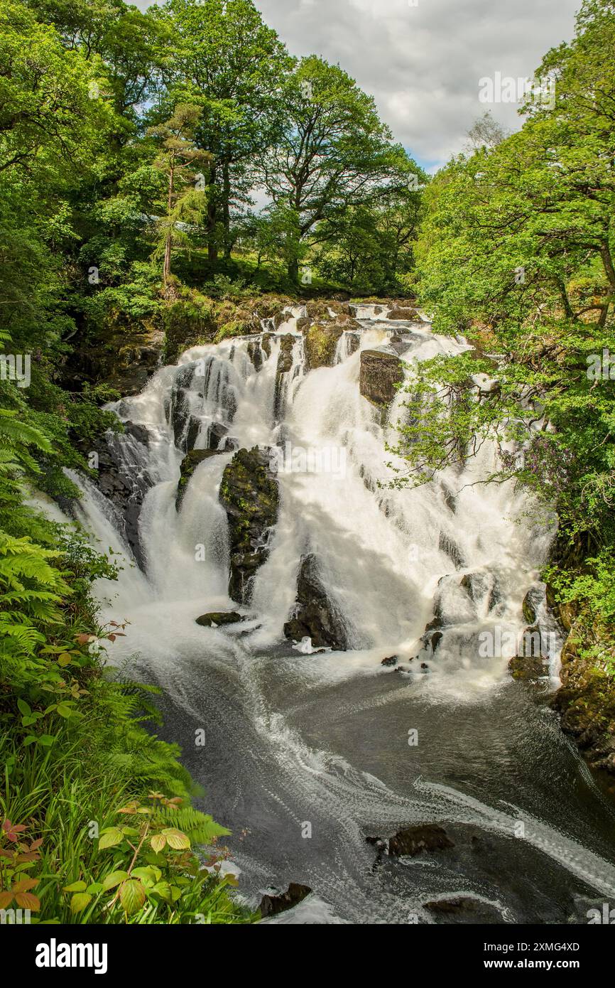 Swallow falls conwy hi-res stock photography and images - Alamy