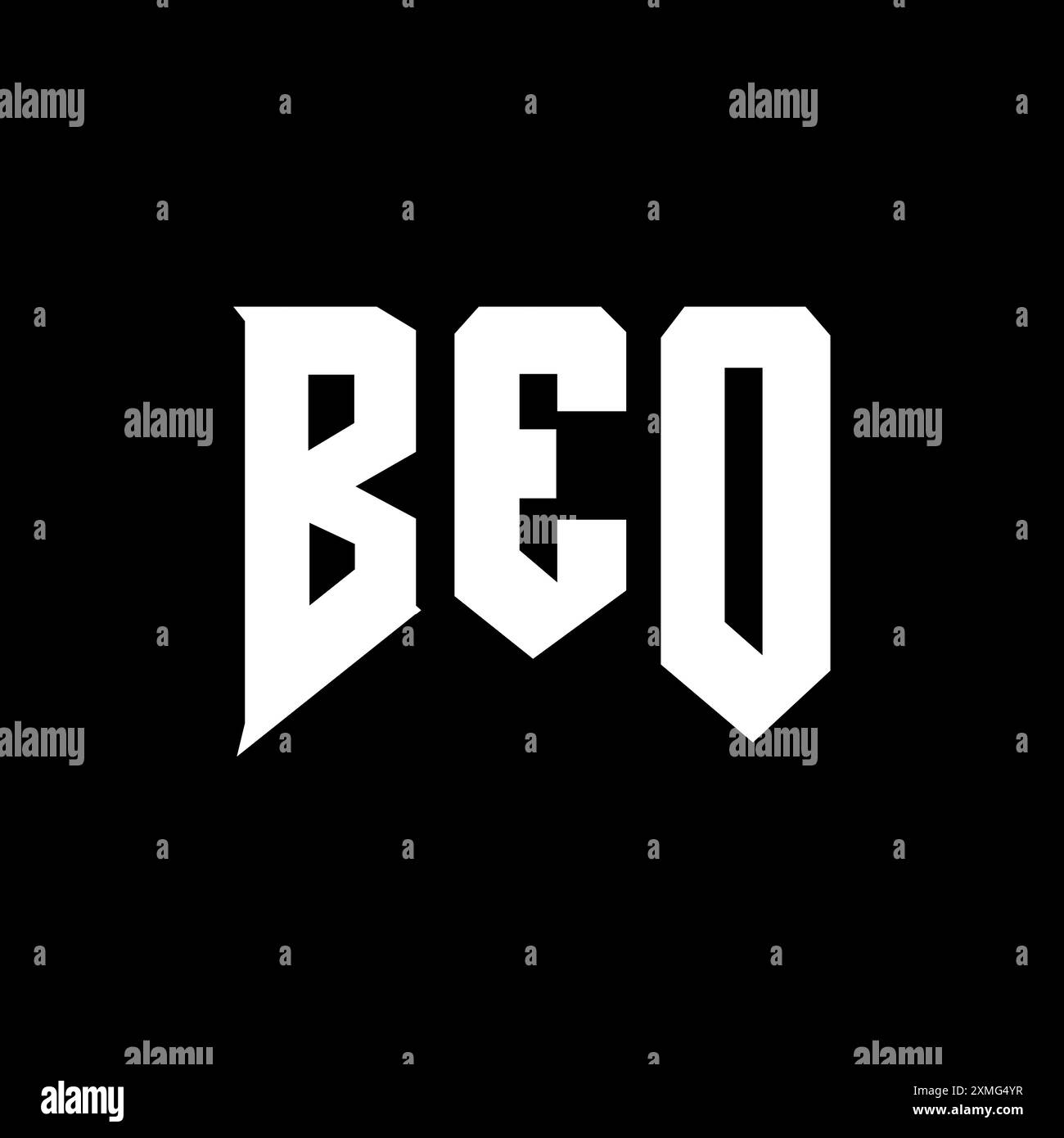 Beo logo design hi-res stock photography and images - Alamy
