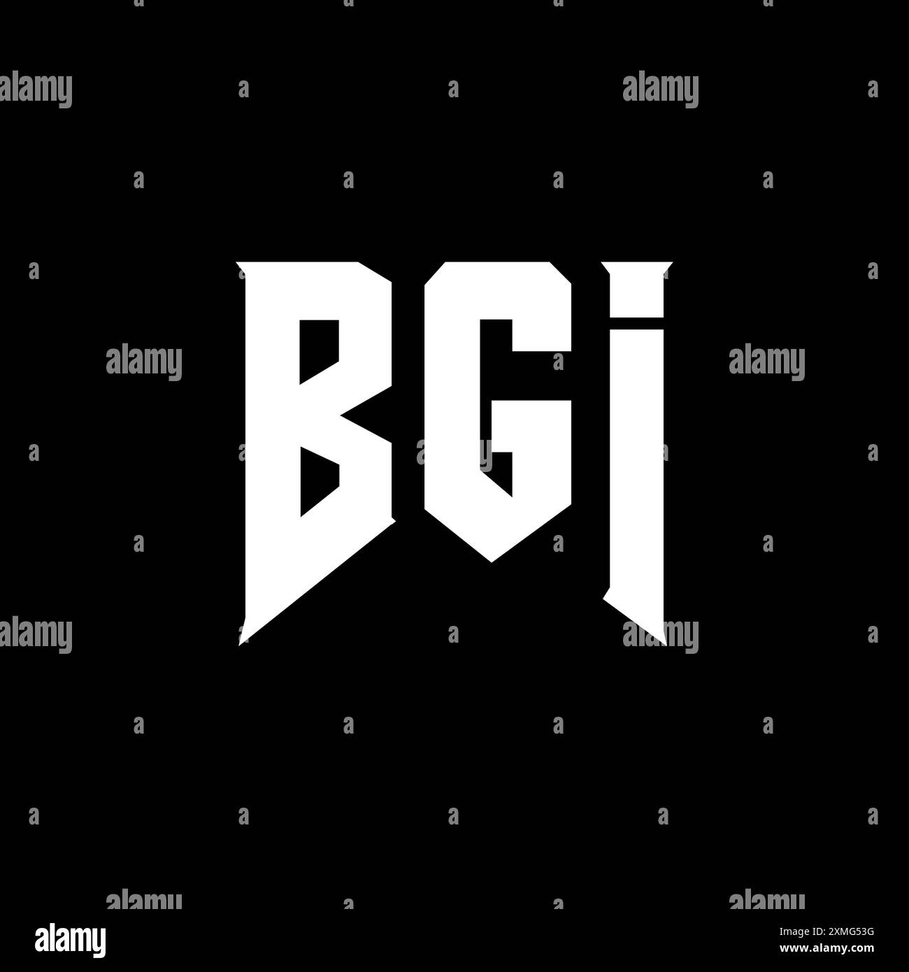 Bgi logo design hi-res stock photography and images - Alamy