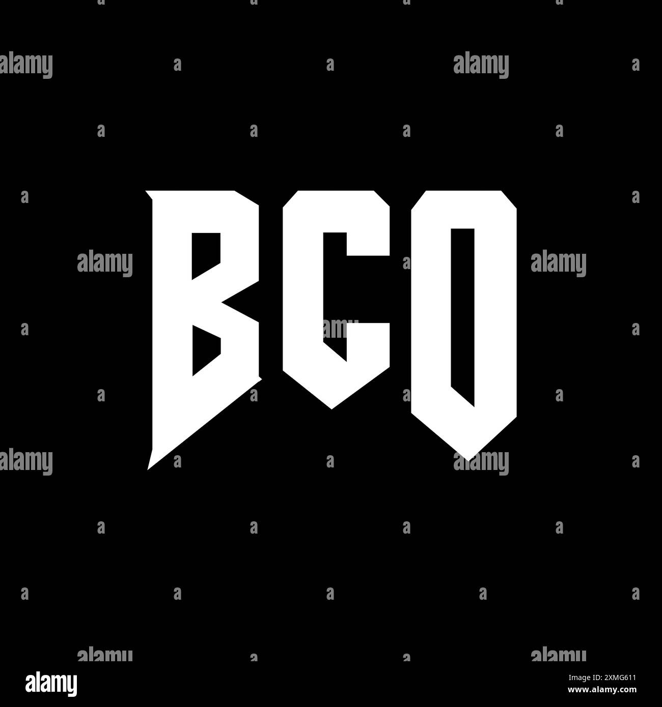 BCO letter logo design for technology company. BCO logo design black ...