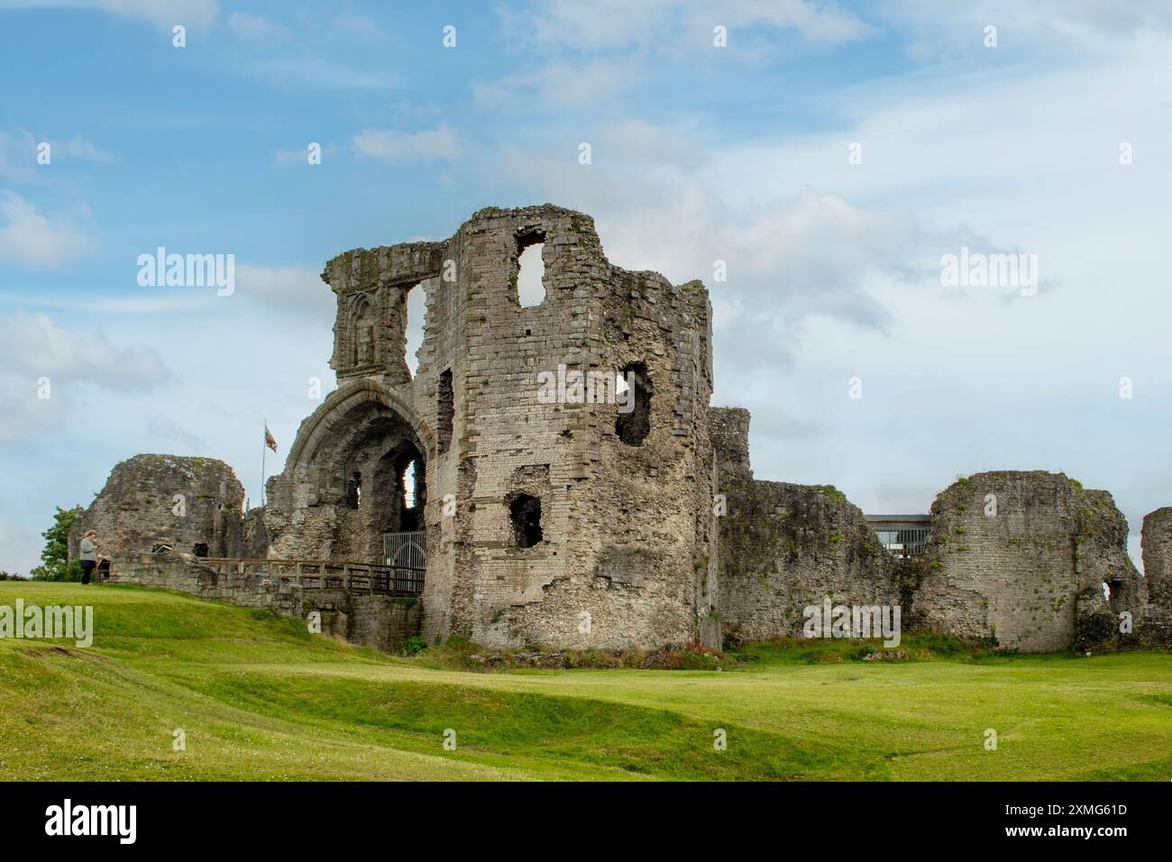 Denbigh Castle, Denbigh, Wales Stock Photo - Alamy