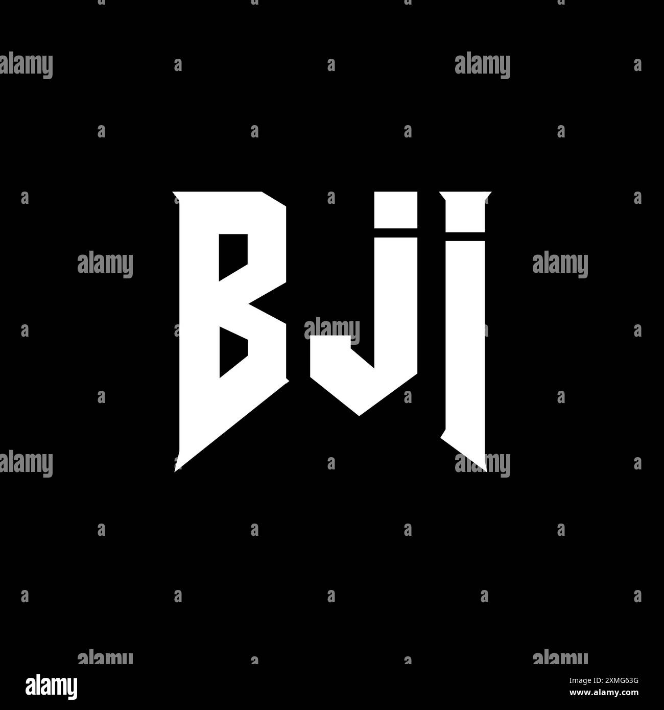 Bji logo design hi-res stock photography and images - Alamy
