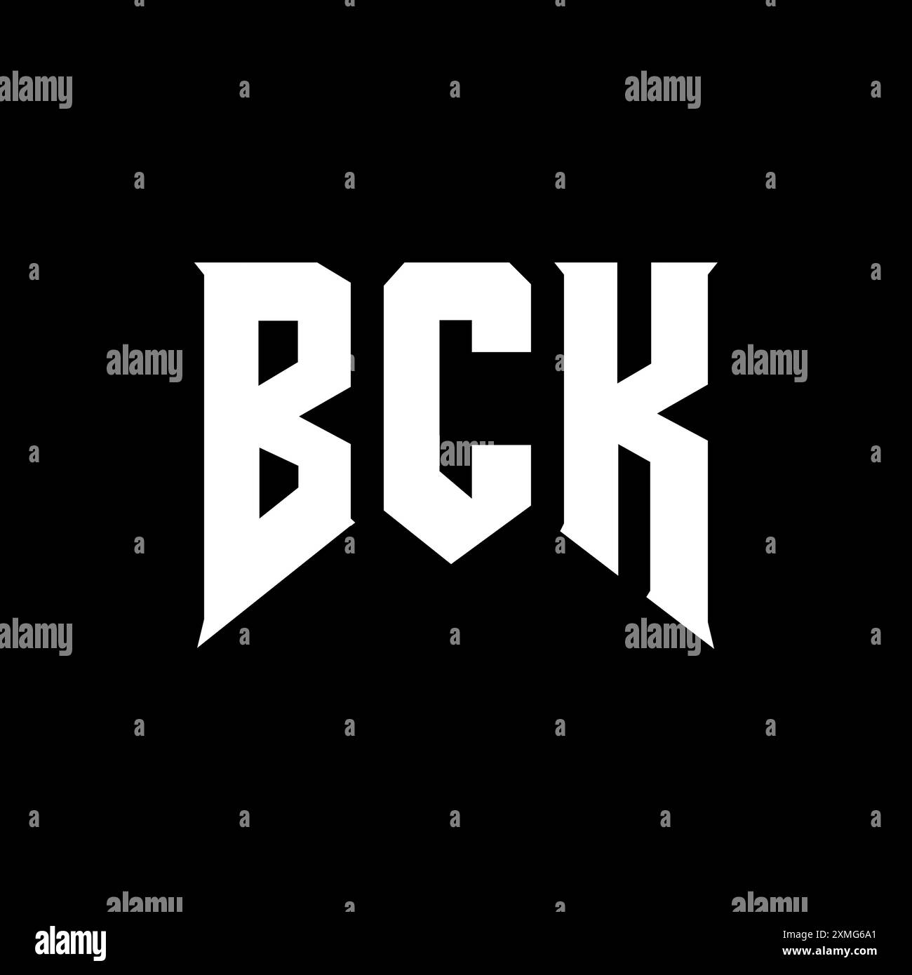 Bck logo design hi-res stock photography and images - Alamy