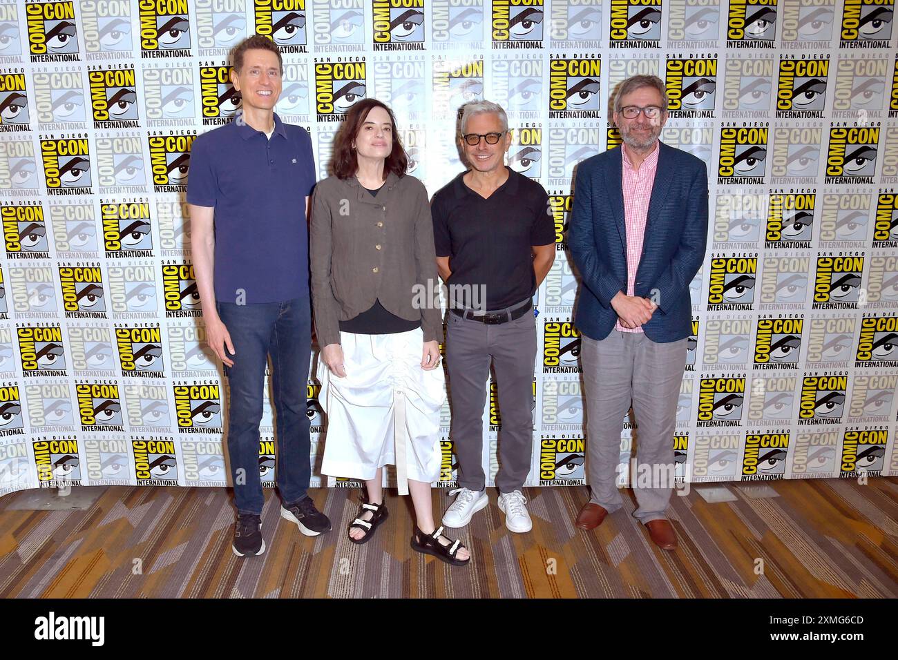 Steve Callaghan, Kara Vallow, Rich Appel und Alec Sulkin beim Photocall ...