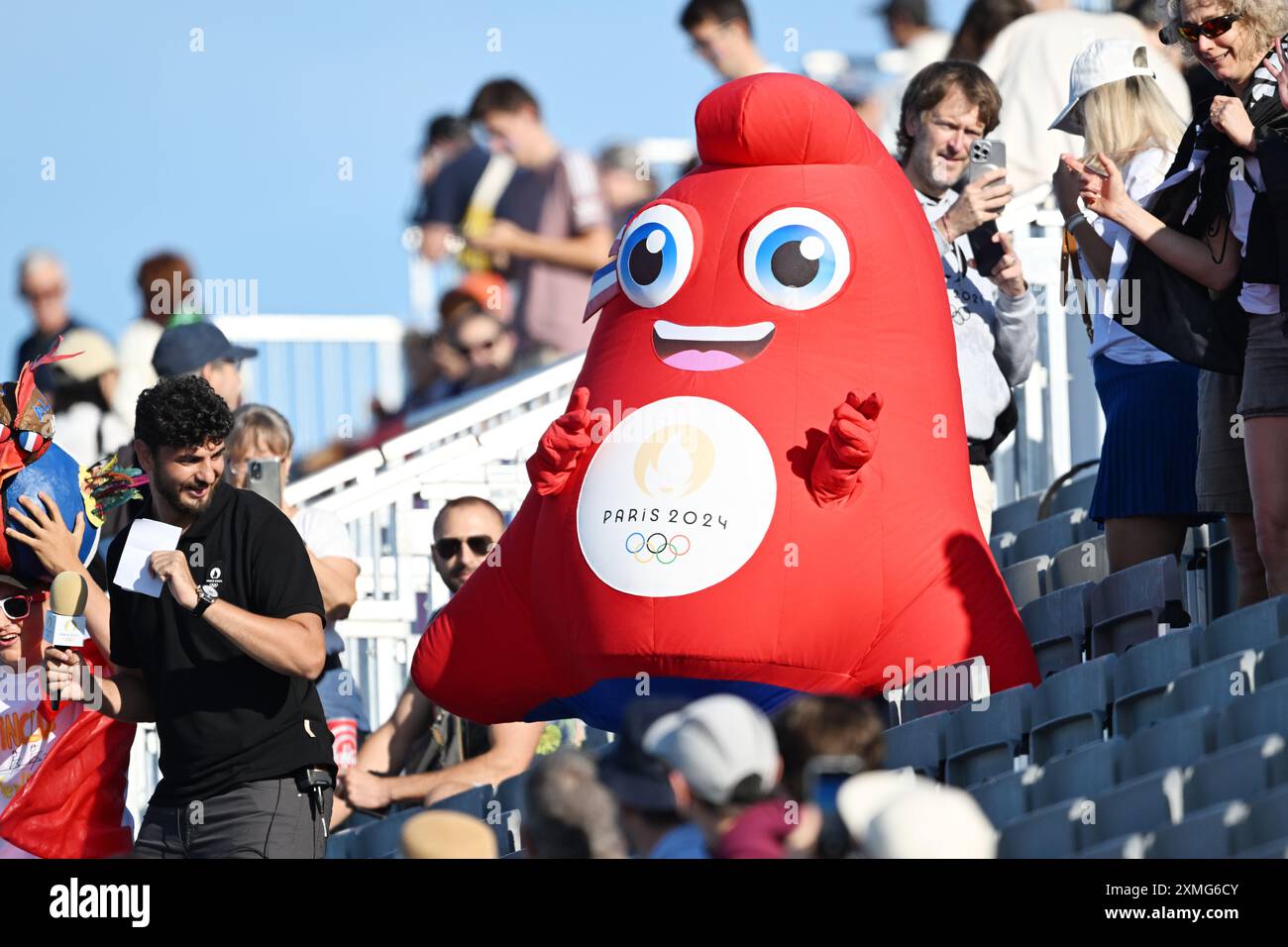Vaires Sur Marne, France. 28th July, 2024. Olympia, Paris 2024, rowing ...