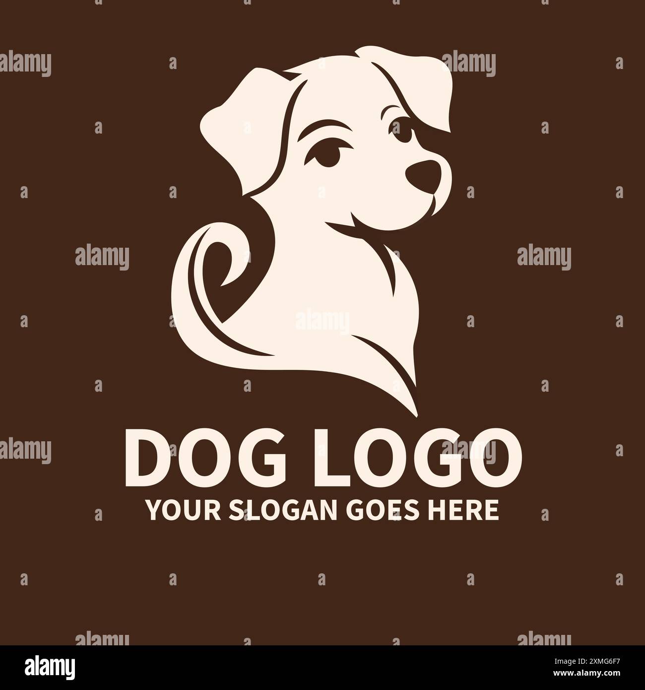 Canine logo Stock Vector Images - Alamy