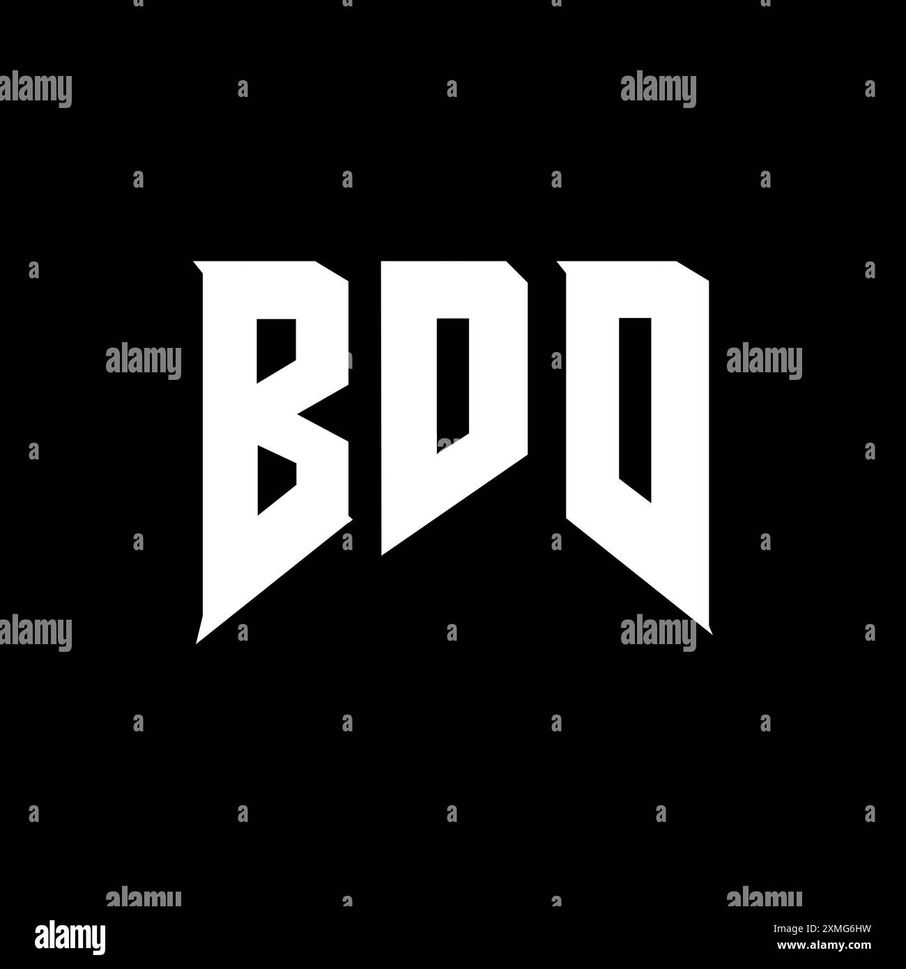 BDD letter logo design for technology company. BDD logo design black ...