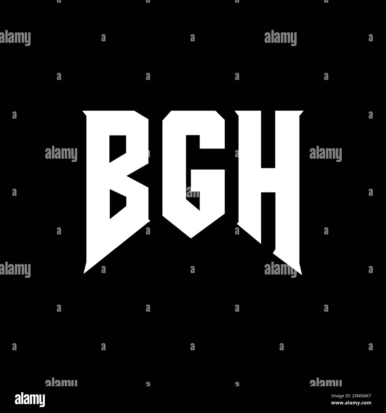 Bgh logo design Stock Vector Images - Alamy