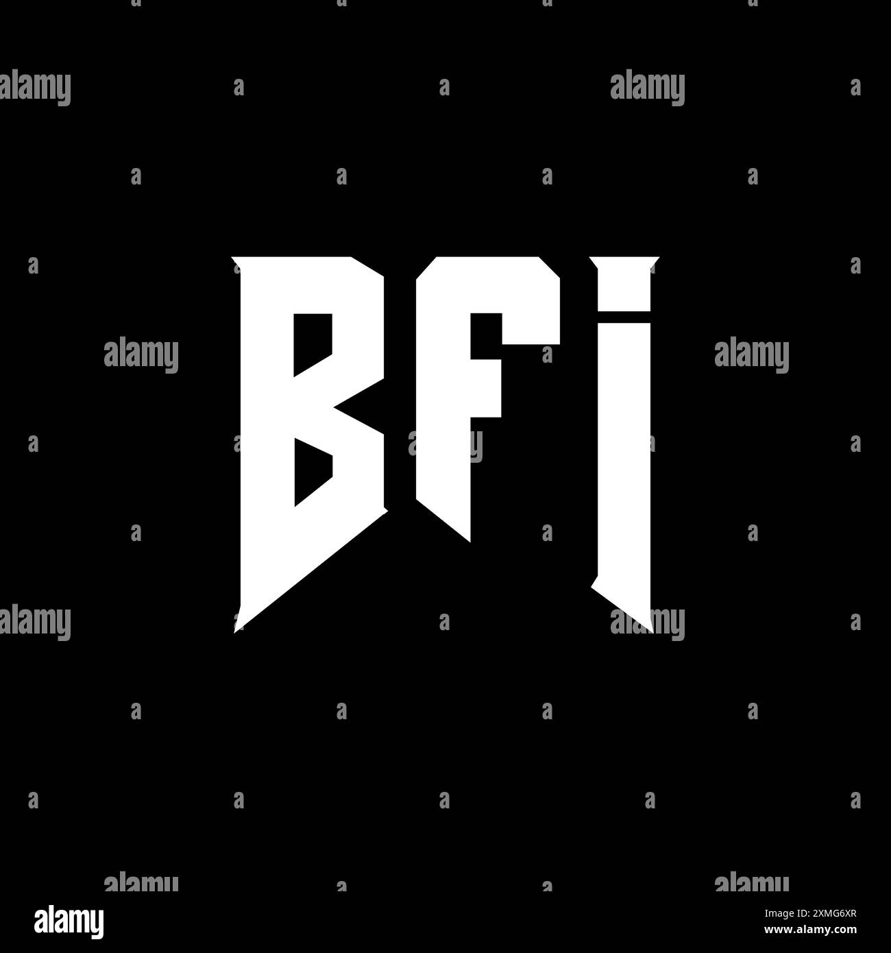 Bfi logo design Stock Vector Images - Alamy
