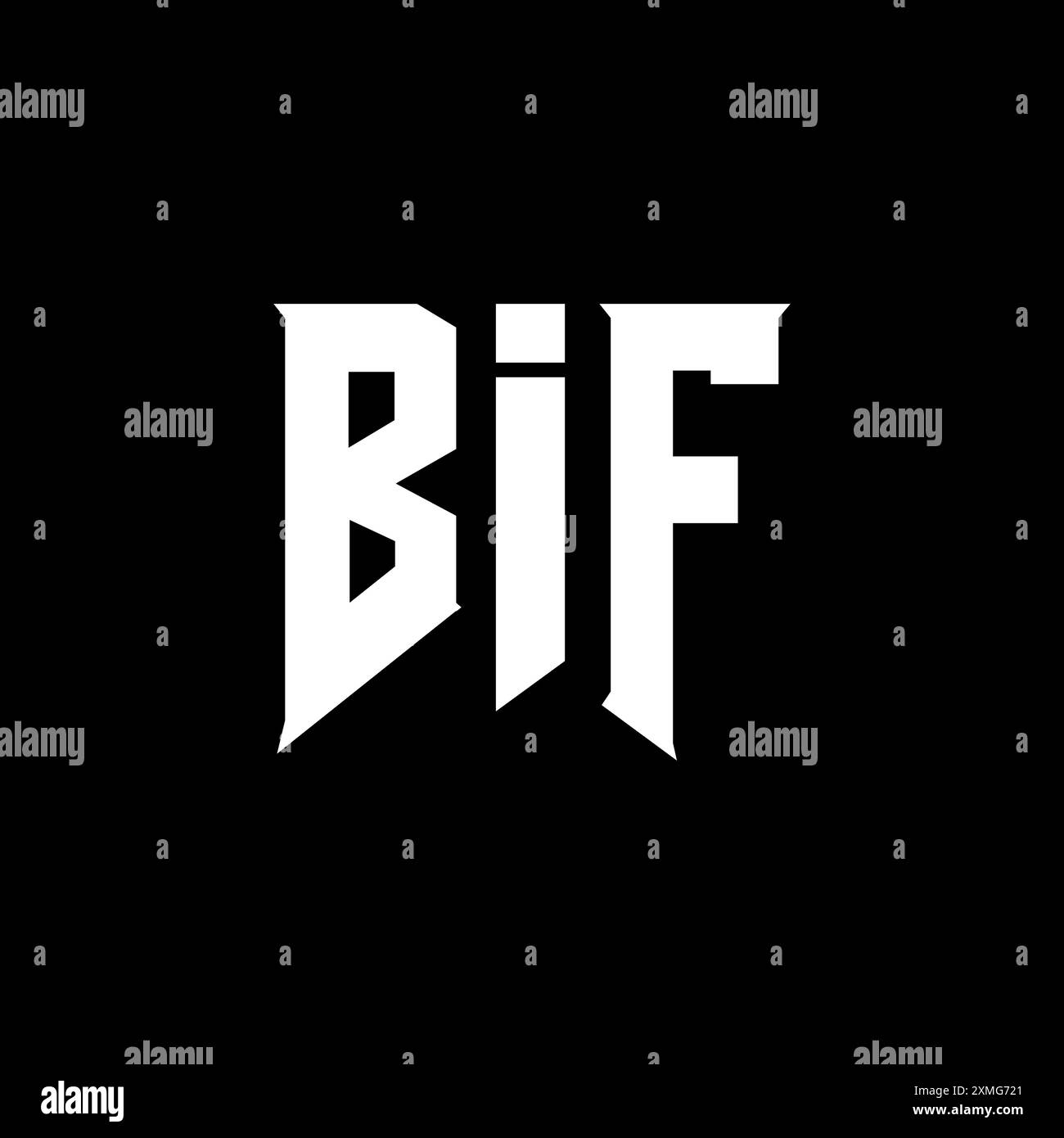 Bif logo design Stock Vector Images - Alamy