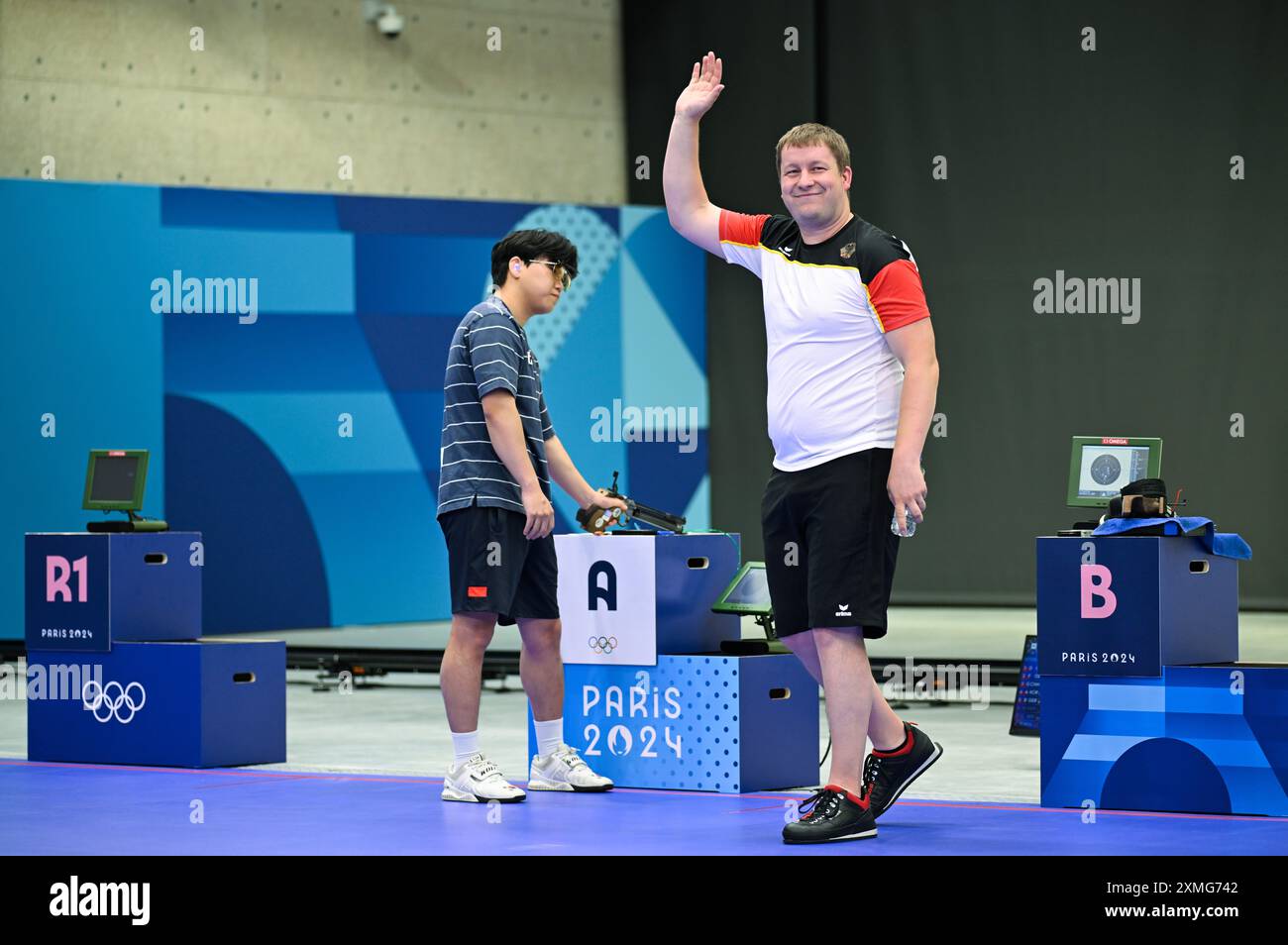 Chateauroux, France. 28th July, 2024. Olympia, Paris 2024, Shooting ...