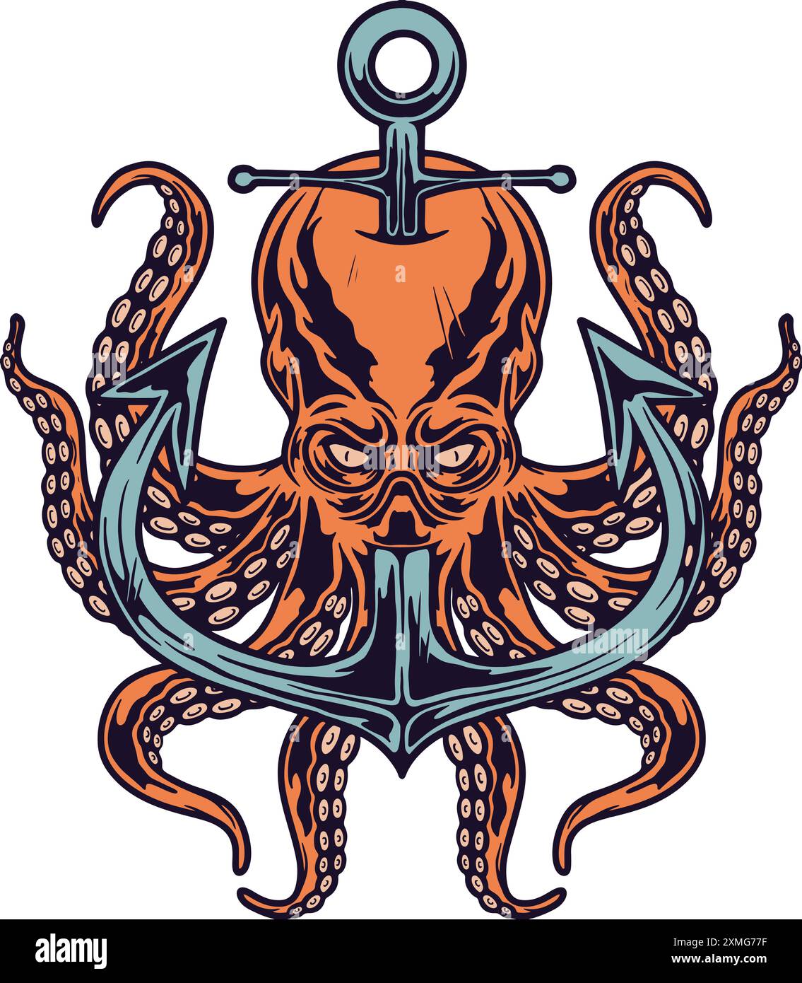 Octopush Stock Vector Images - Alamy