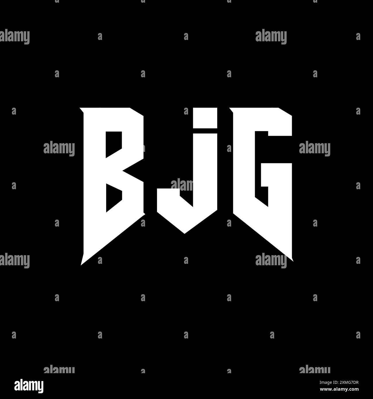 Bjg logo design hi-res stock photography and images - Alamy