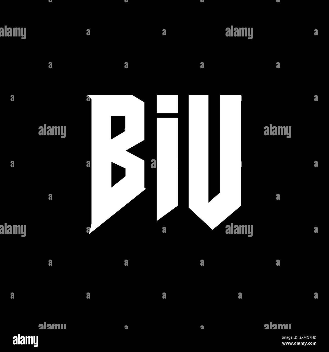 Biu logo design hi-res stock photography and images - Alamy