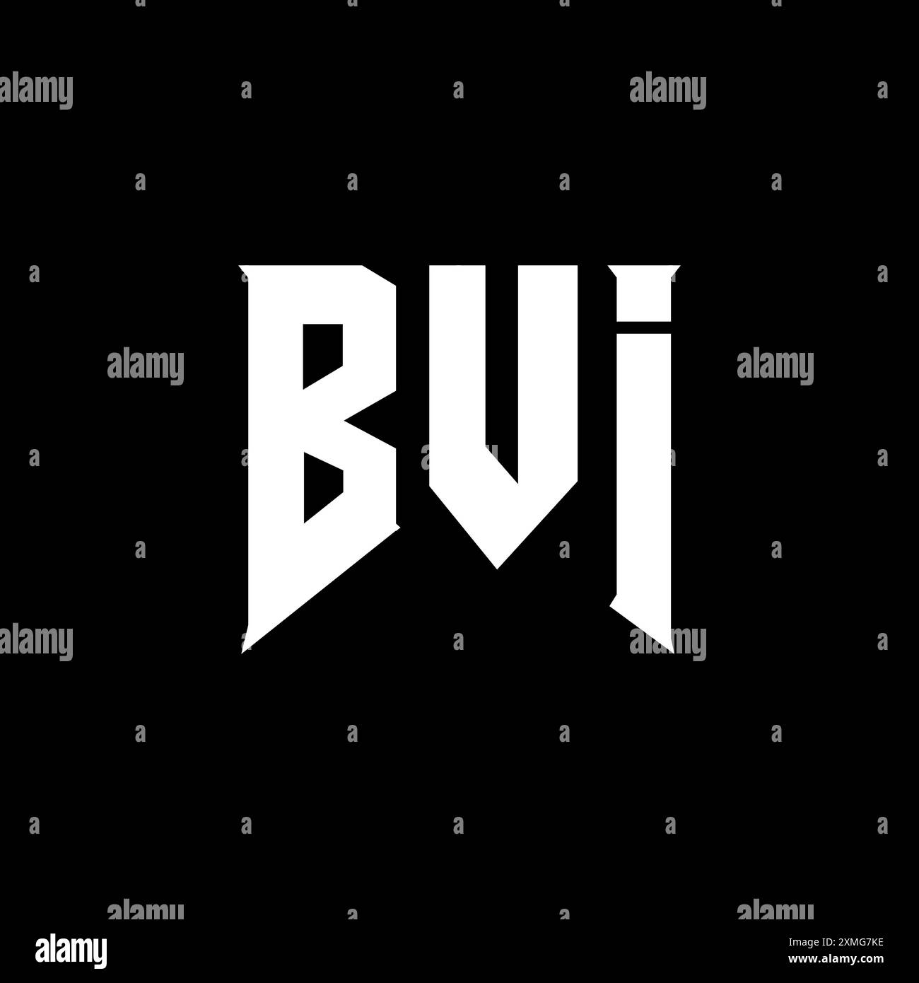 Bvi logo design hi-res stock photography and images - Alamy