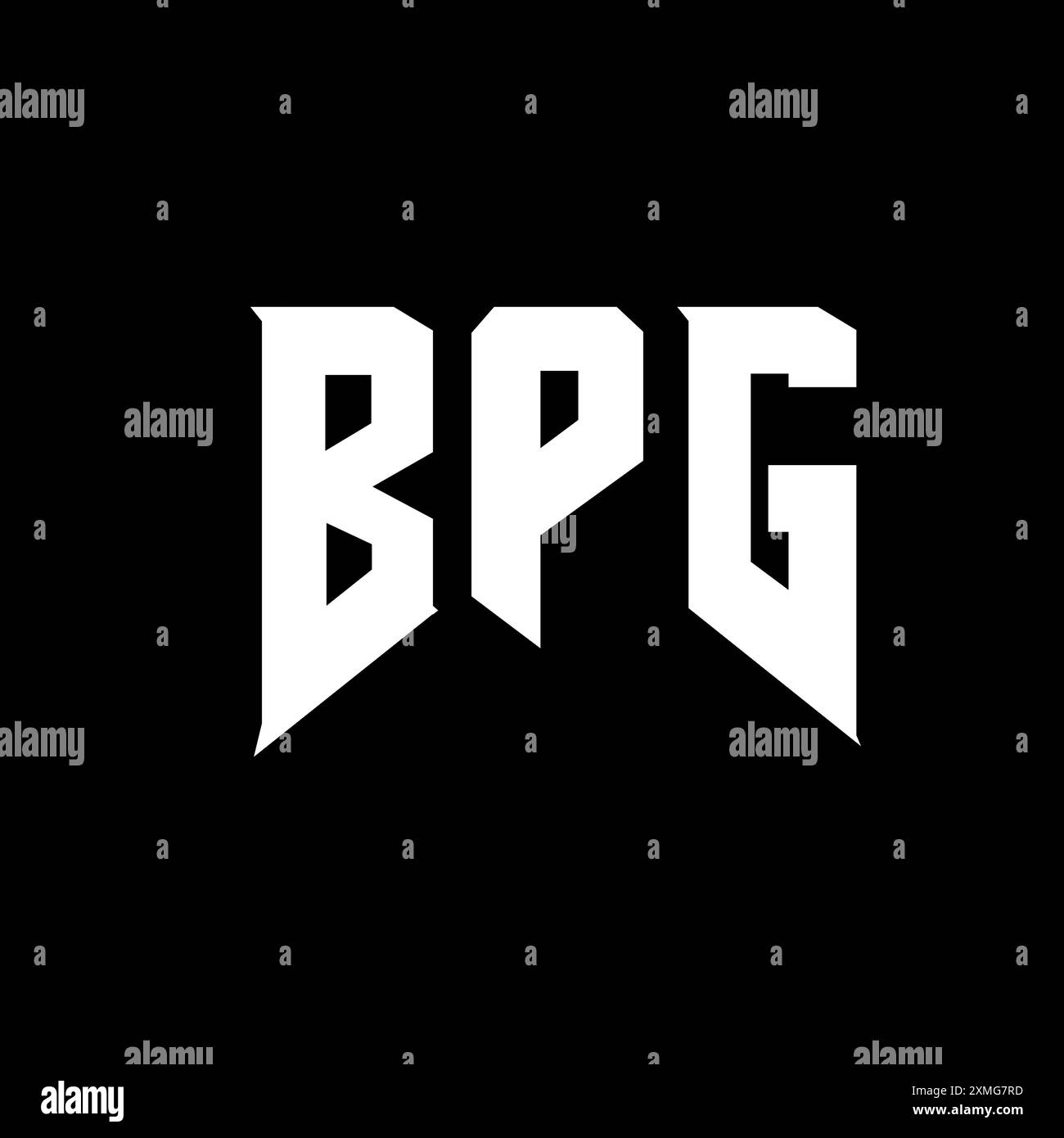 Bpg logo design hi-res stock photography and images - Alamy