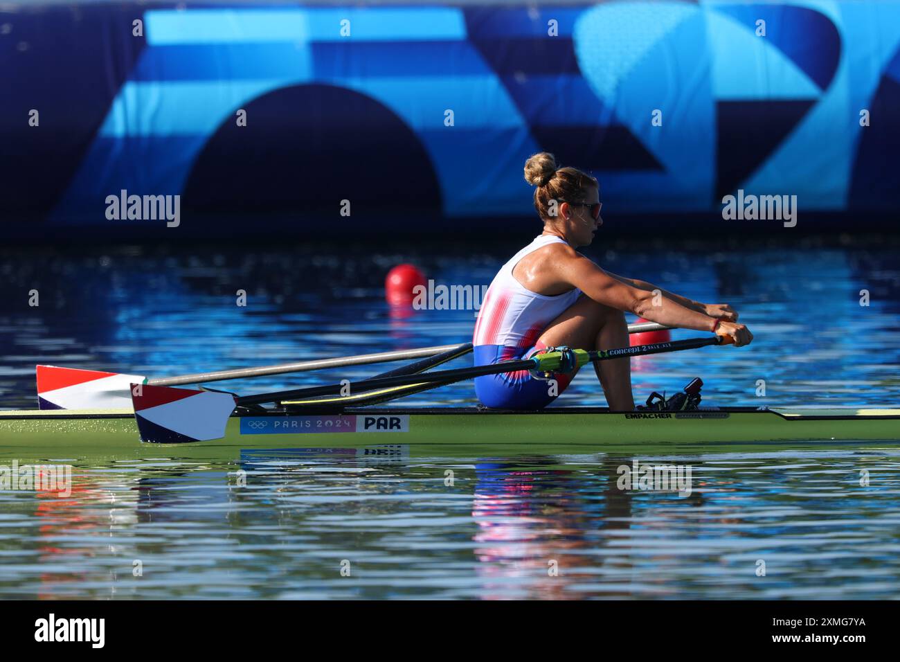 Alejandra Beatriz Alonso (PAR), JULY 28, 2024 - Rowing : Women's Single ...