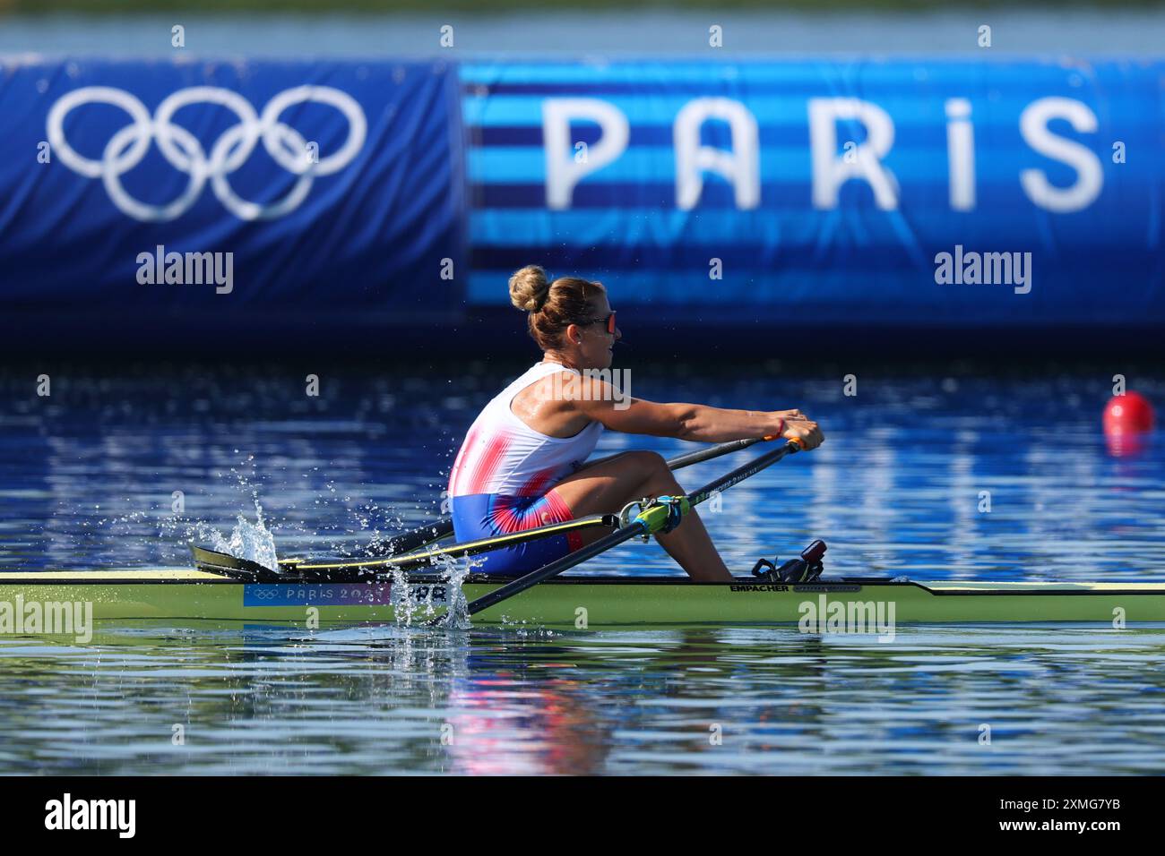 Alejandra Beatriz Alonso (PAR), JULY 28, 2024 - Rowing : Women's Single ...