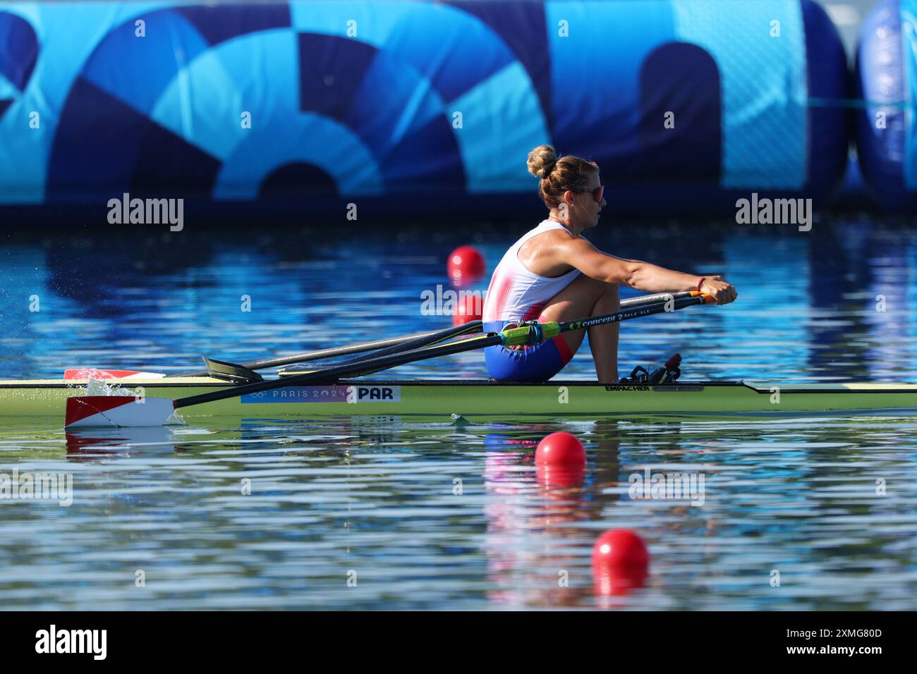Alejandra Beatriz Alonso (PAR), JULY 28, 2024 - Rowing : Women's Single ...