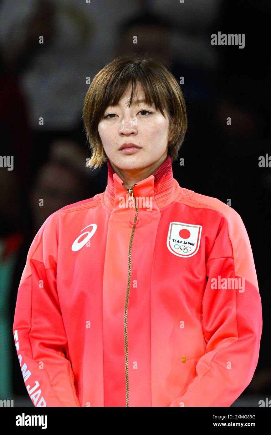 Paris, France. 27th July 2024. Natsumi Tsunoda ( JPN ) Gold, Judo ...