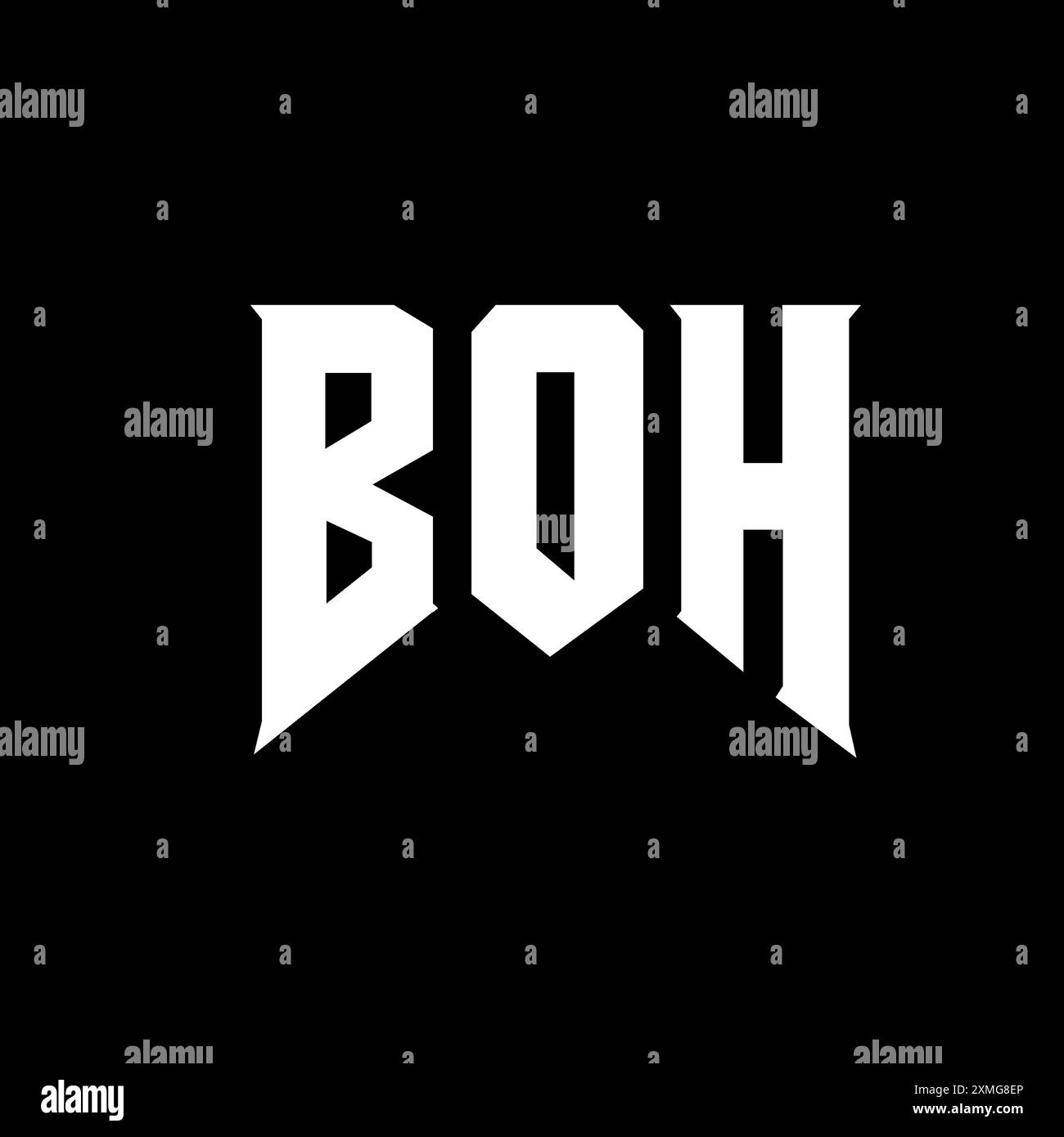 Boh font Black and White Stock Photos & Images - Alamy