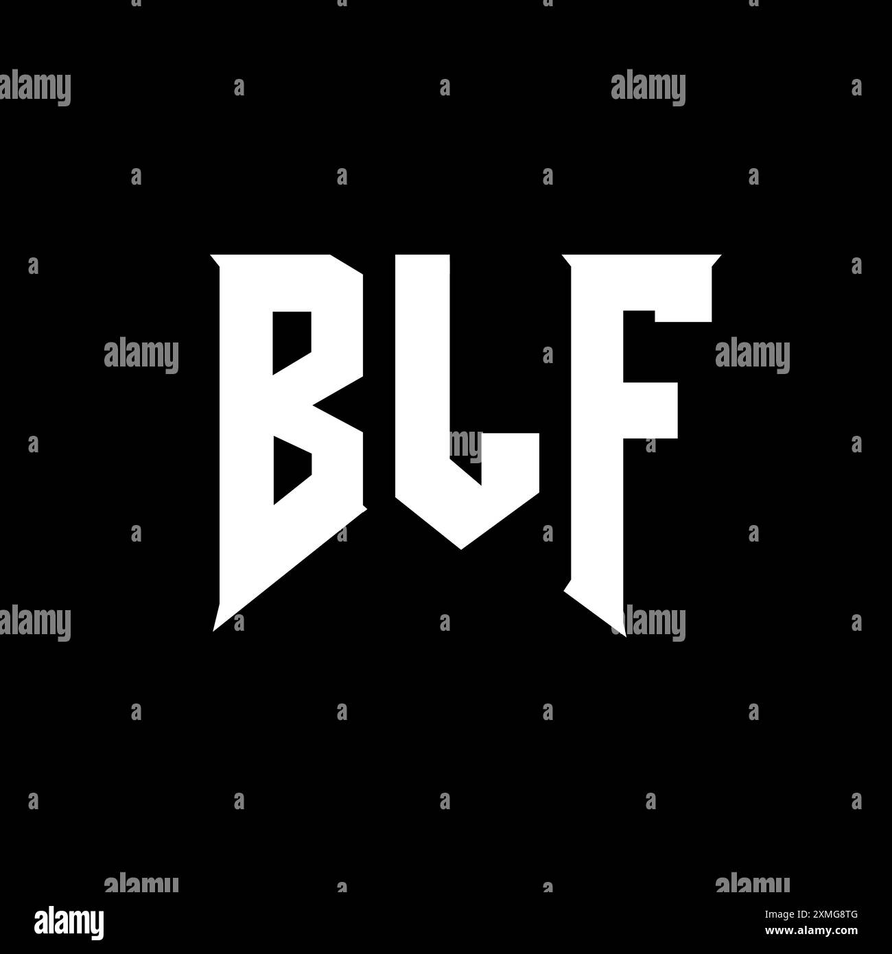 Blf logo design hi-res stock photography and images - Alamy