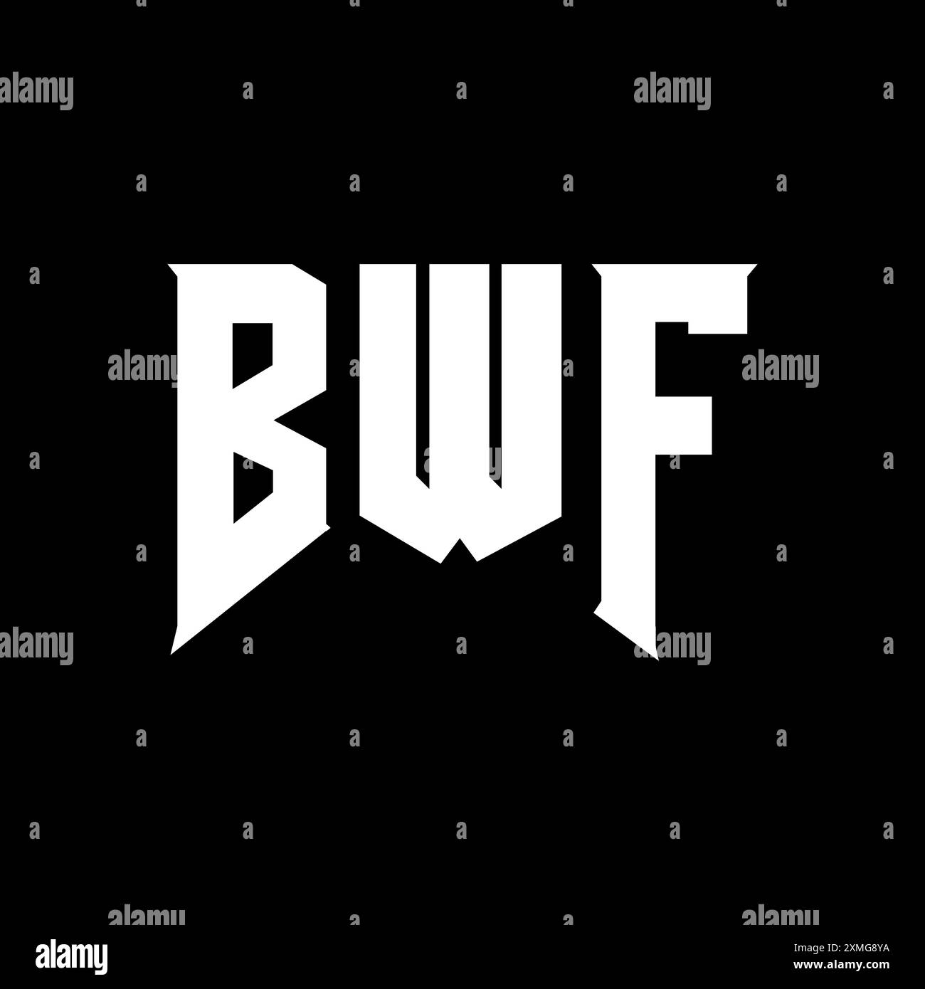 Bwf logo design hi-res stock photography and images - Alamy