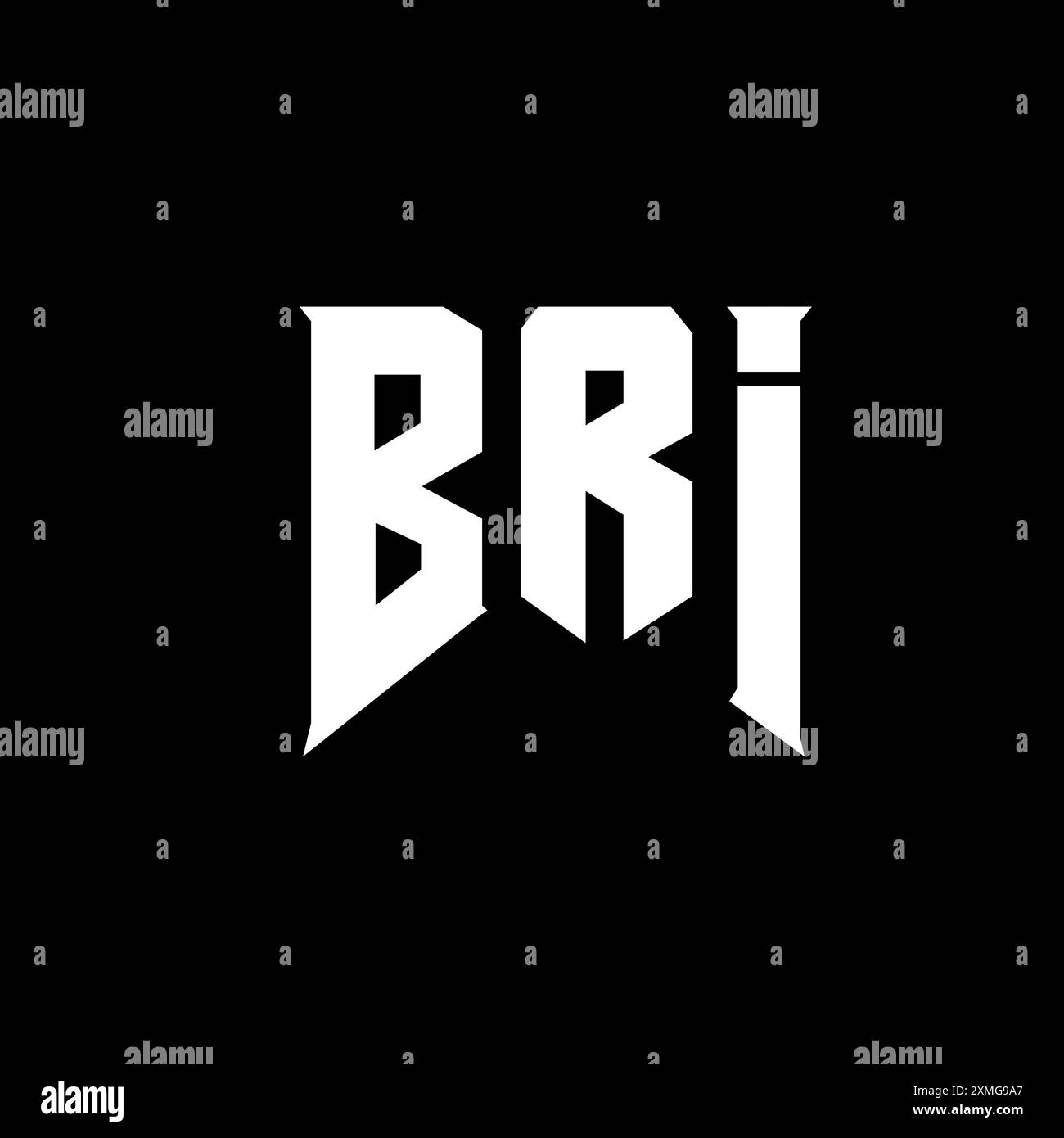 Bri logo design Stock Vector Images - Alamy