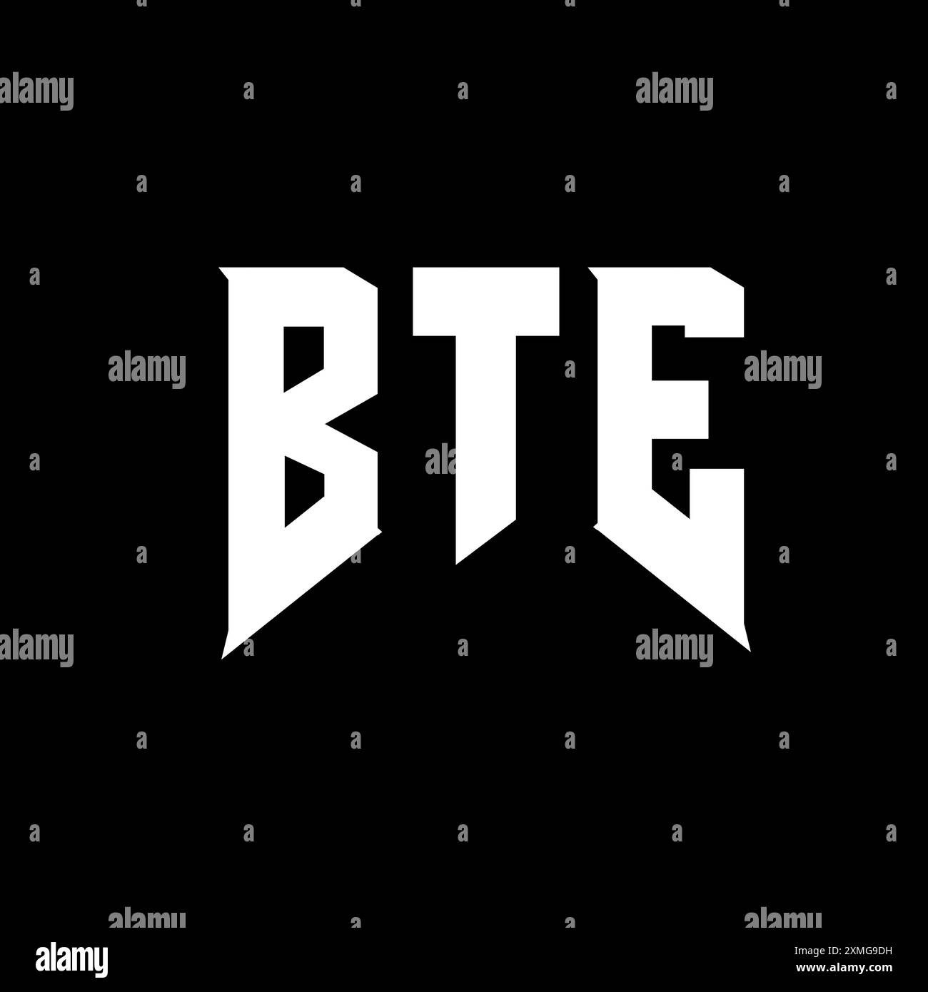 Bte logo design hi-res stock photography and images - Alamy