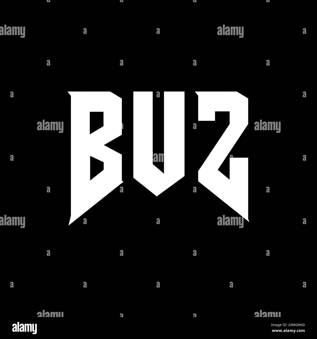 Buz logo design Stock Vector Images - Alamy