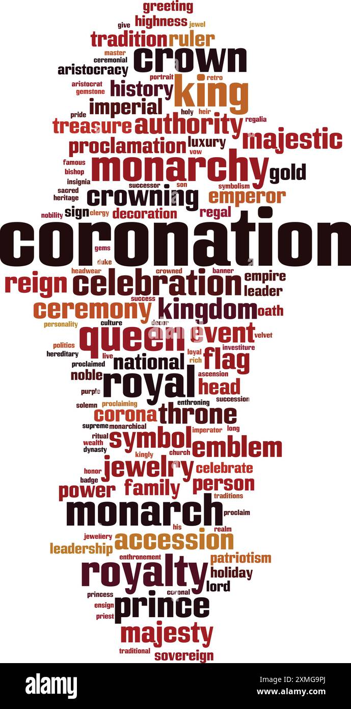 Royal proclamation illustration Stock Vector Images - Alamy