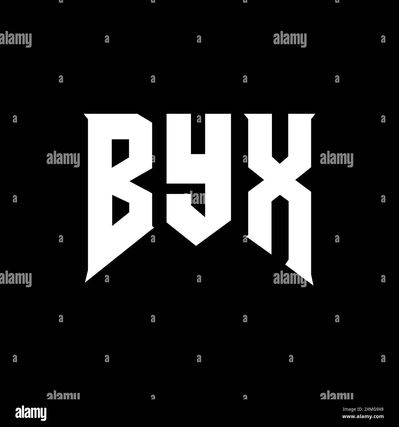 Byx logo design hi-res stock photography and images - Alamy