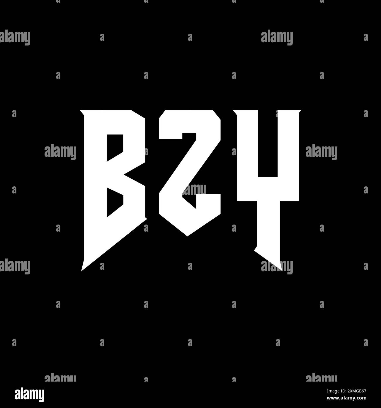 Bzy logo design hi-res stock photography and images - Alamy