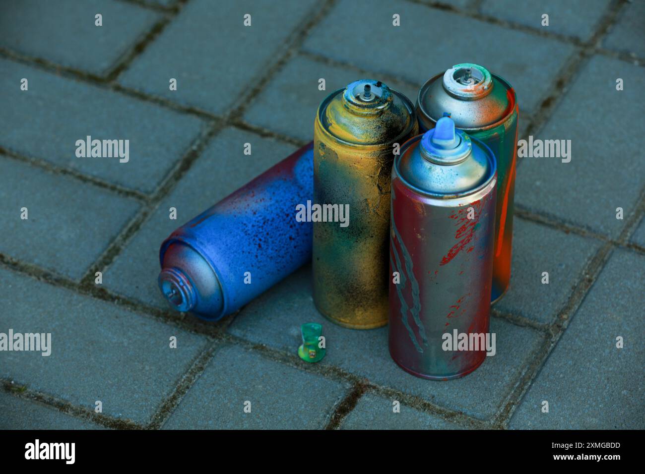 Splatter of paint on pavement hi-res stock photography and images - Alamy