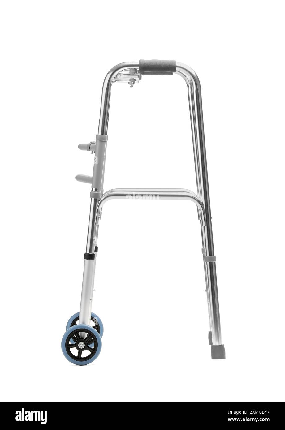 Walking frame with wheels Cut Out Stock Images & Pictures - Alamy