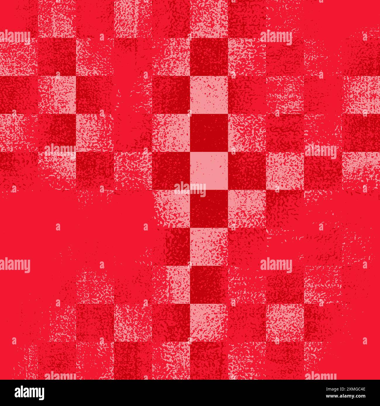 Textured Chess Seamless Pattern. Vintage Vector Illustration Stock ...