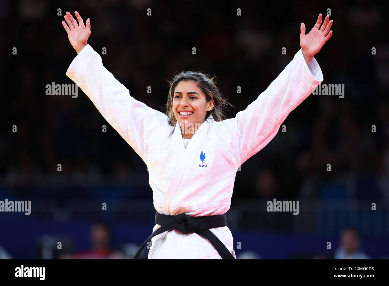 Paris, France. 27th July, 2024. Shirine Boukli (FRA) Judo : Women's ...