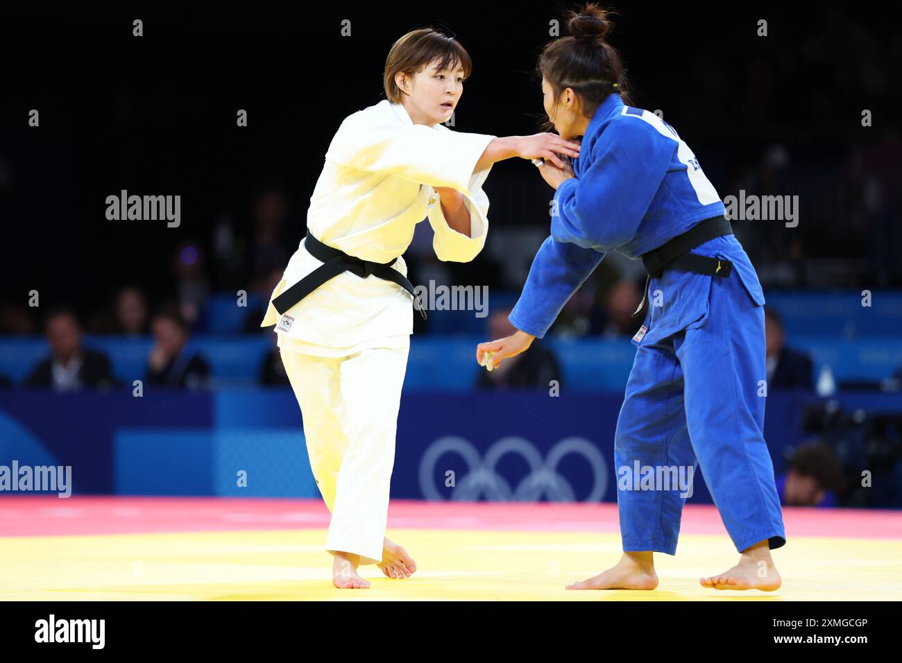 Paris, France. 27th July, 2024. Natsumi Tsunoda (JPN) Judo : Women's -48kg Final during the ...