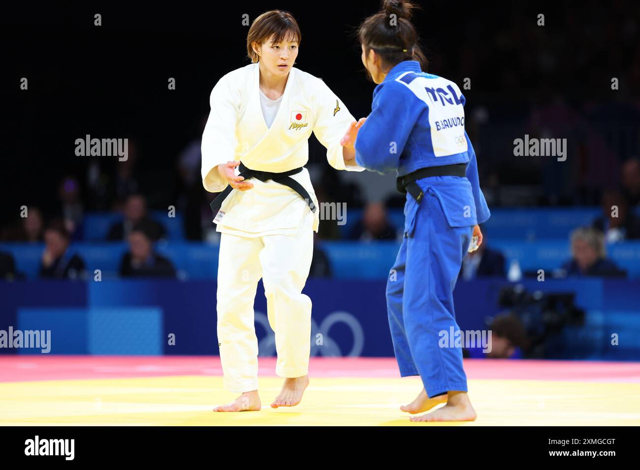 Paris, France. 27th July, 2024. Natsumi Tsunoda (JPN) Judo : Women's -48kg Final during the ...