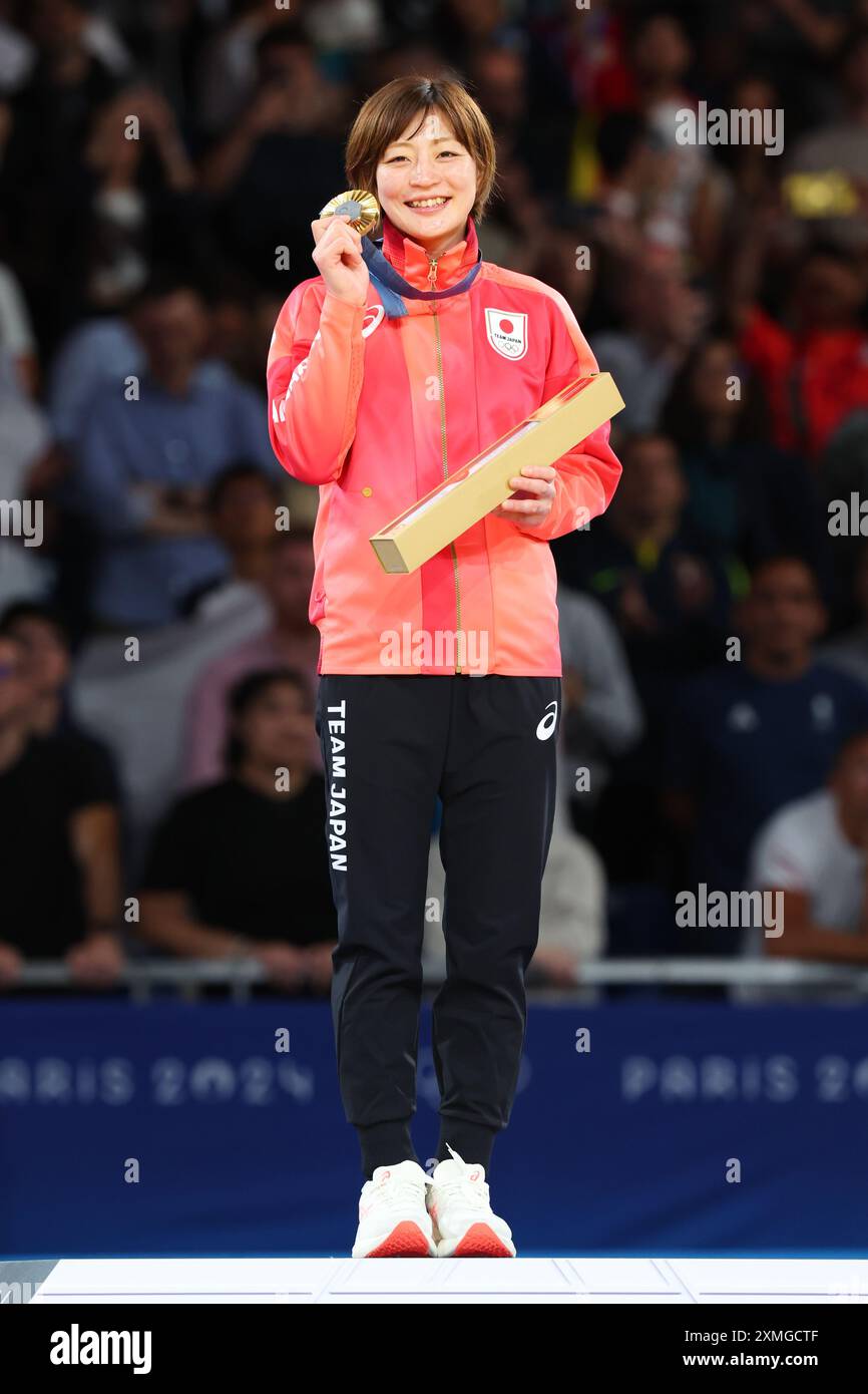 Paris, France. 27th July, 2024. Natsumi Tsunoda (JPN) Judo : Women's ...