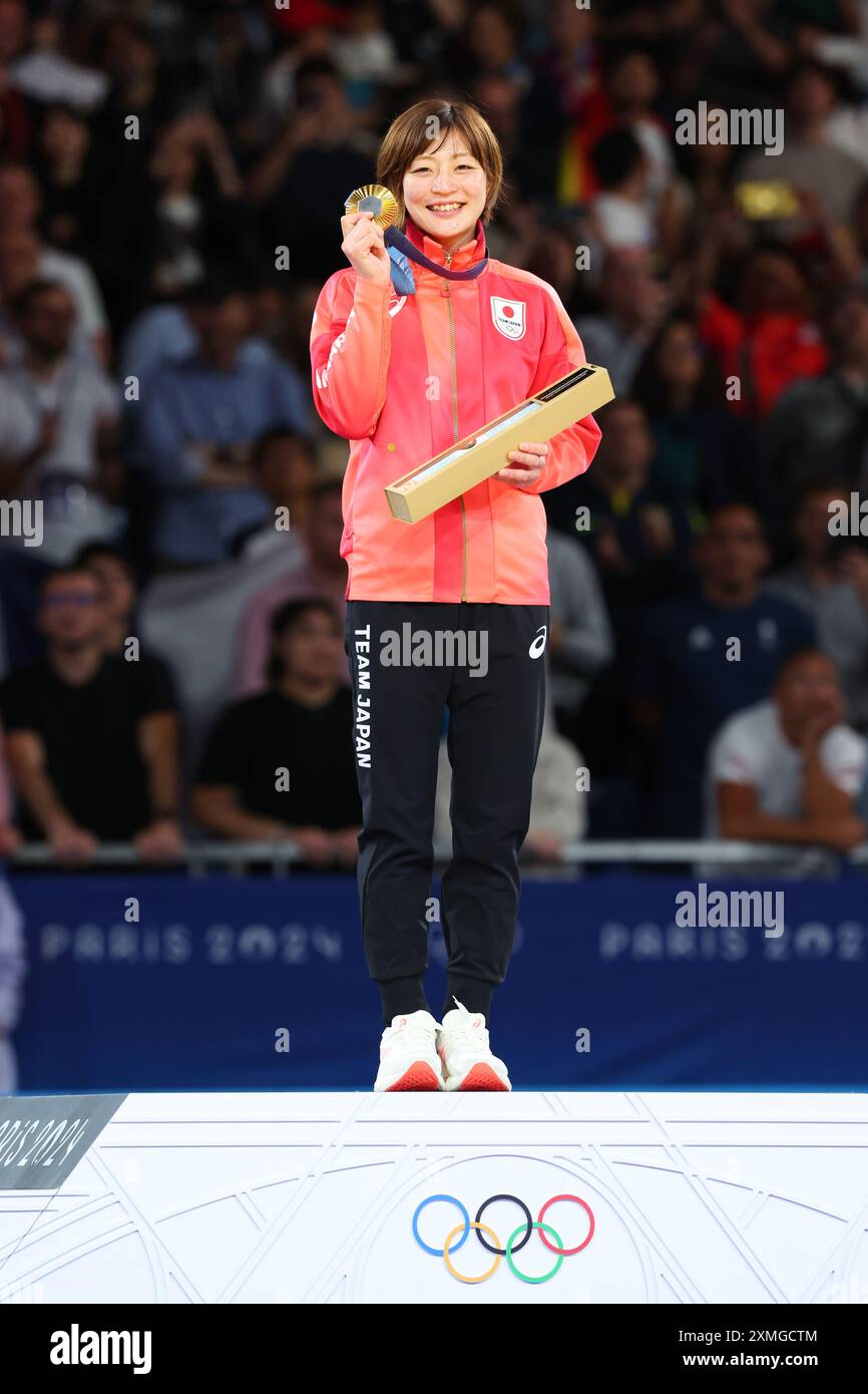 Paris, France. 27th July, 2024. Natsumi Tsunoda (JPN) Judo : Women's ...