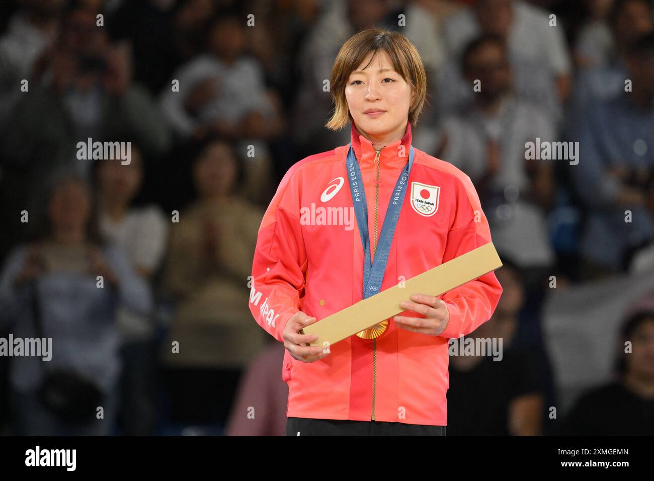 Paris, France. 27th July, 2024. Natsumi Tsunoda ( JPN ) Gold, Judo ...
