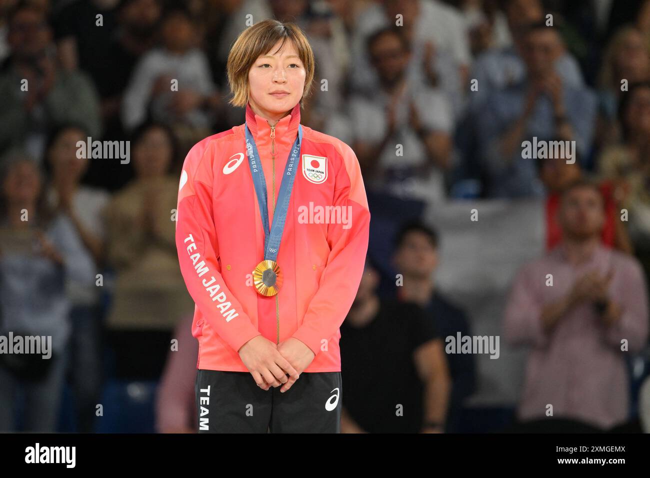 Paris, France. 27th July, 2024. Natsumi Tsunoda ( JPN ) Gold, Judo ...