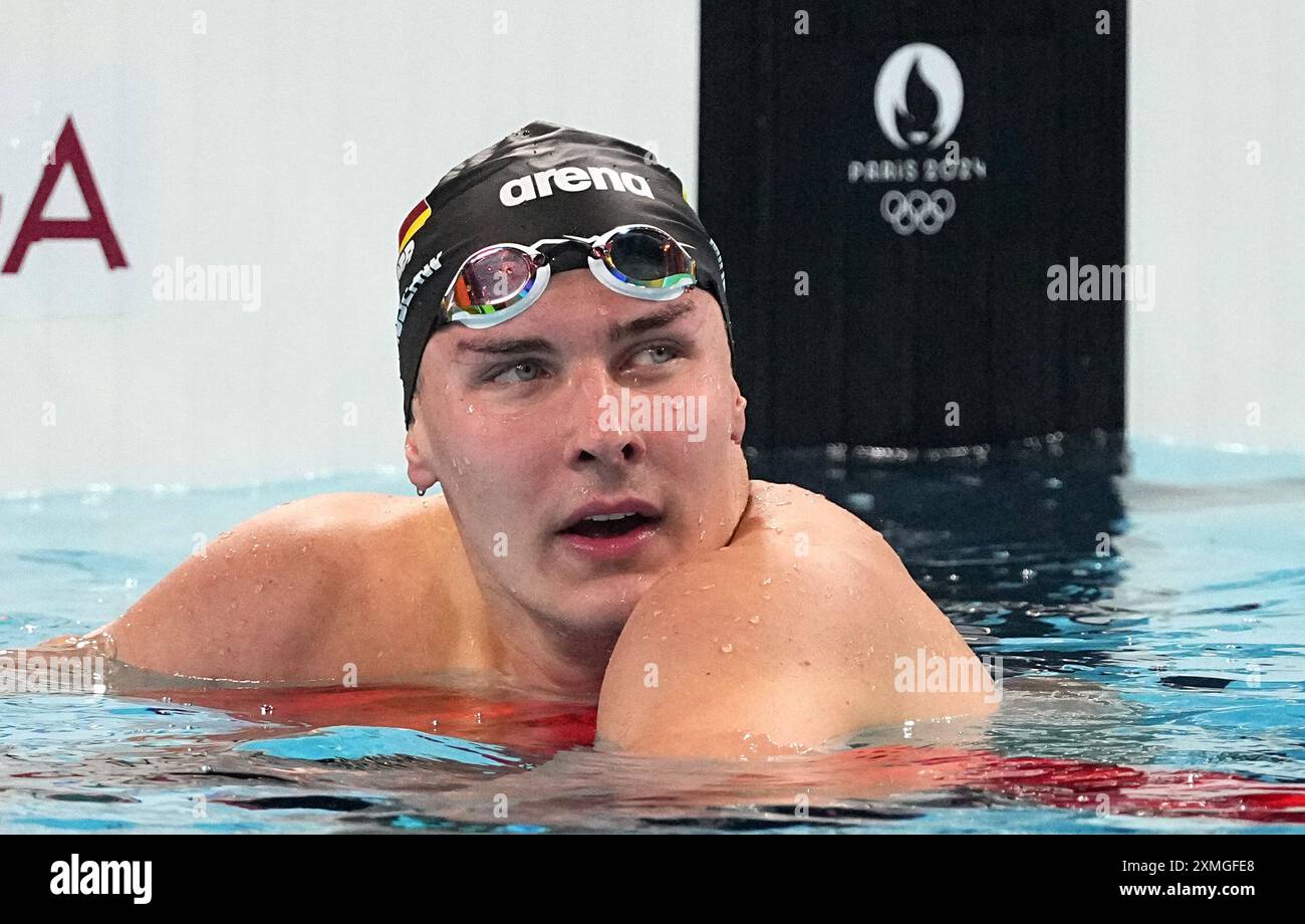 Paris, France. 28th July, 2024. Olympics, Paris 2024, Swimming, Paris ...