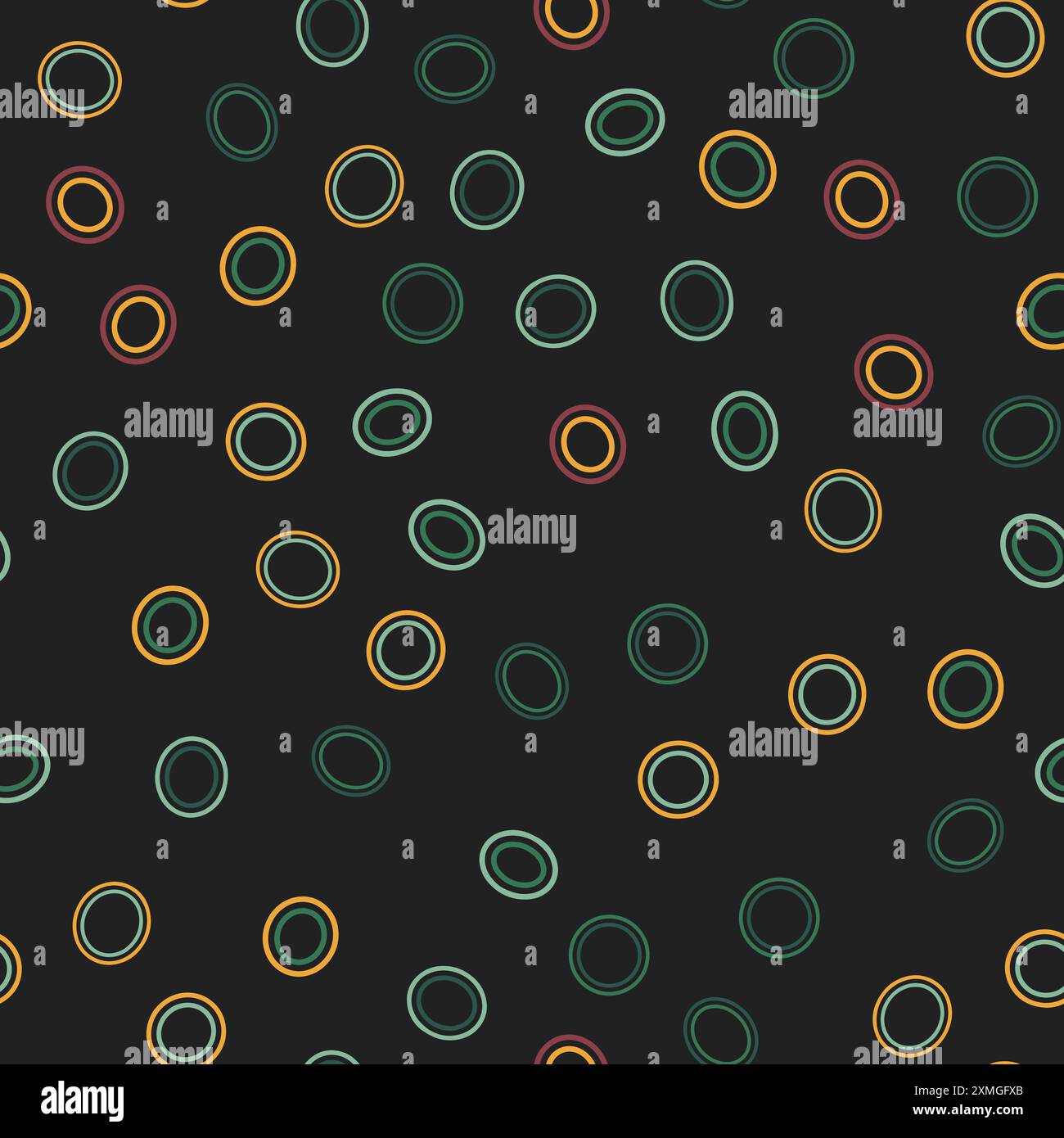 Vector set background. Round geometry group batik graphic. Hand drawn ...