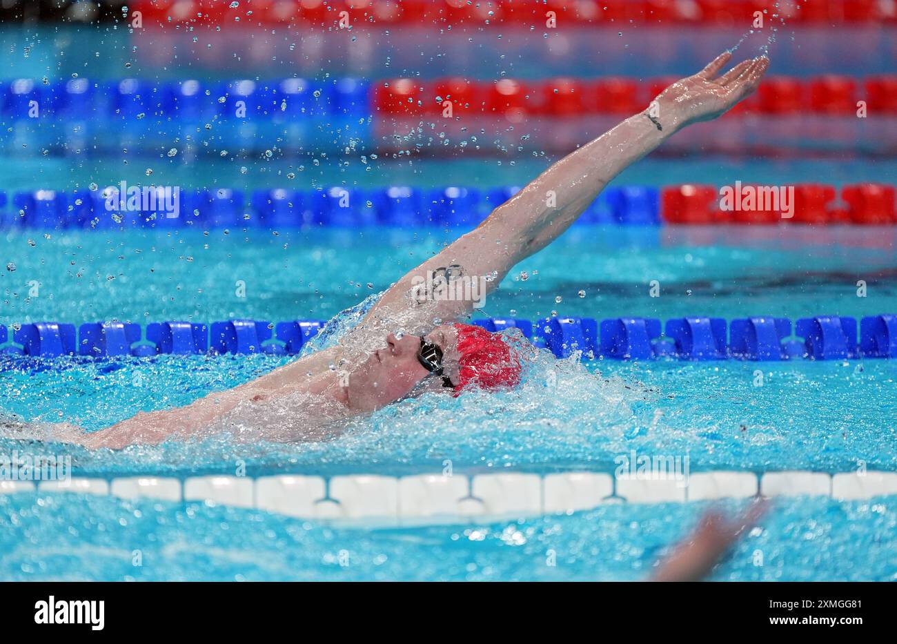 Great Britain's Max Litchfield during the men's 400 individual medley ...
