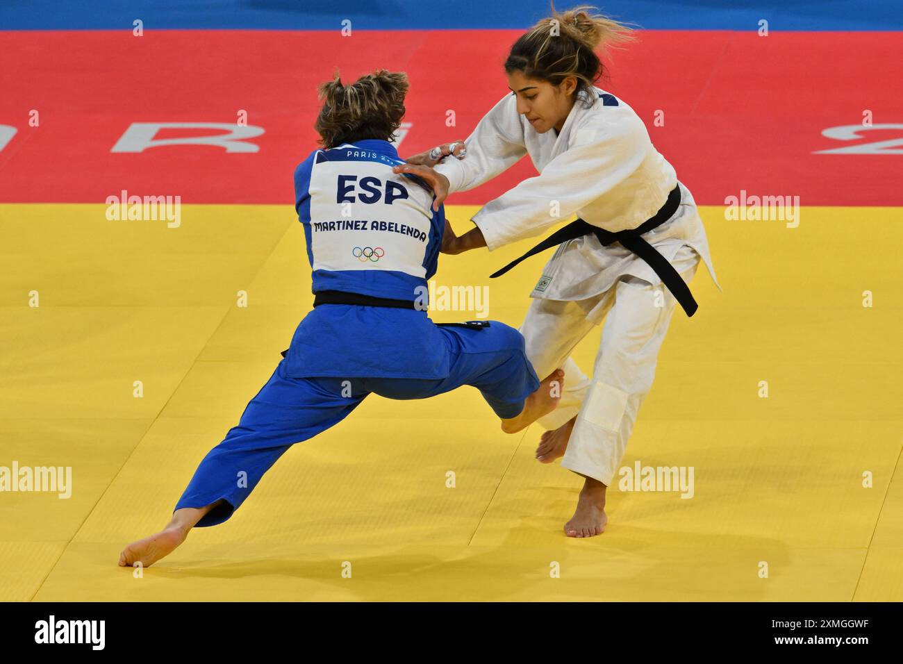 Paris, France. 27th July, 2024. Shirine Boukli ( France ) against ...